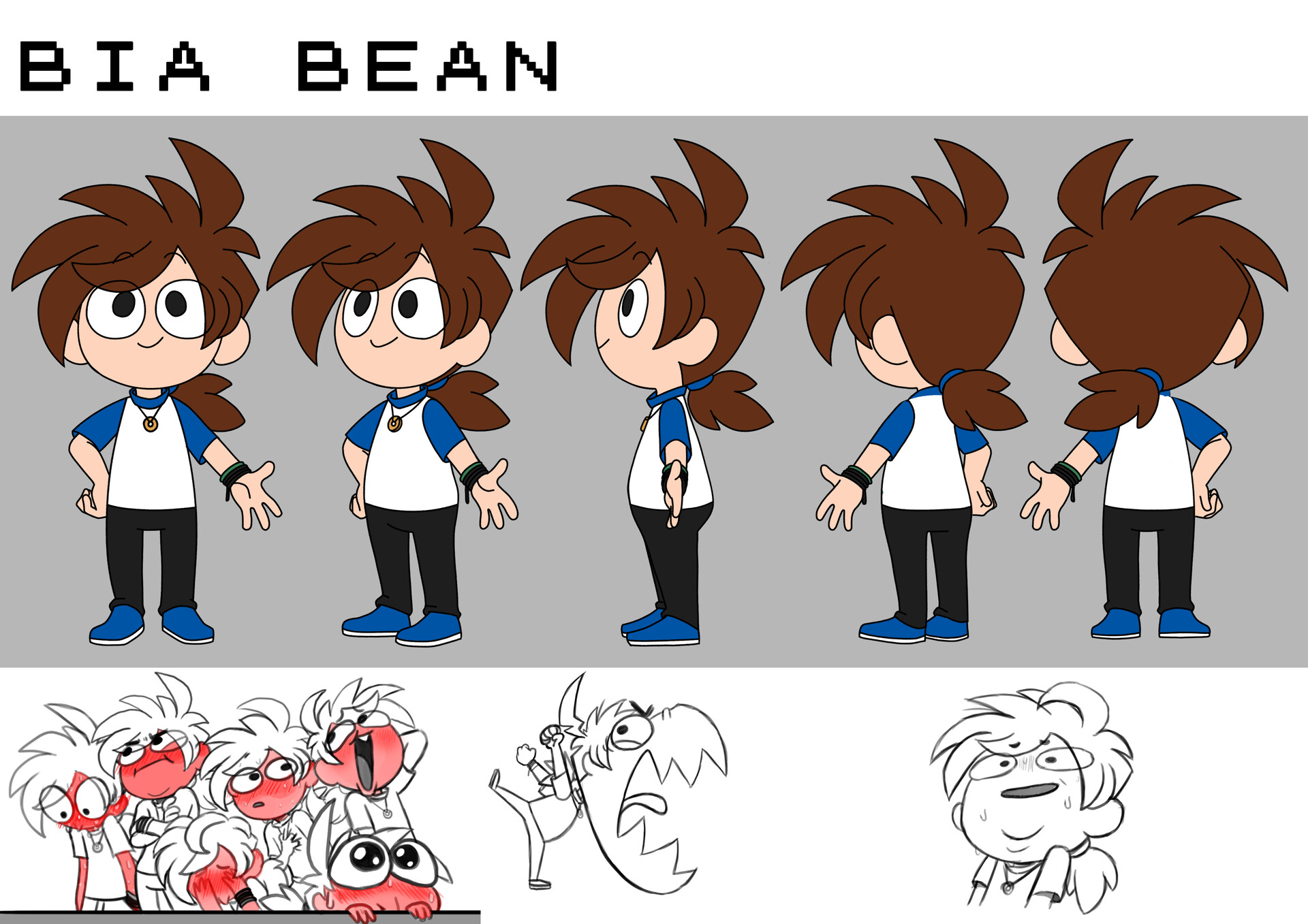 ArtStation - Bia Bean - MODEL SHEET