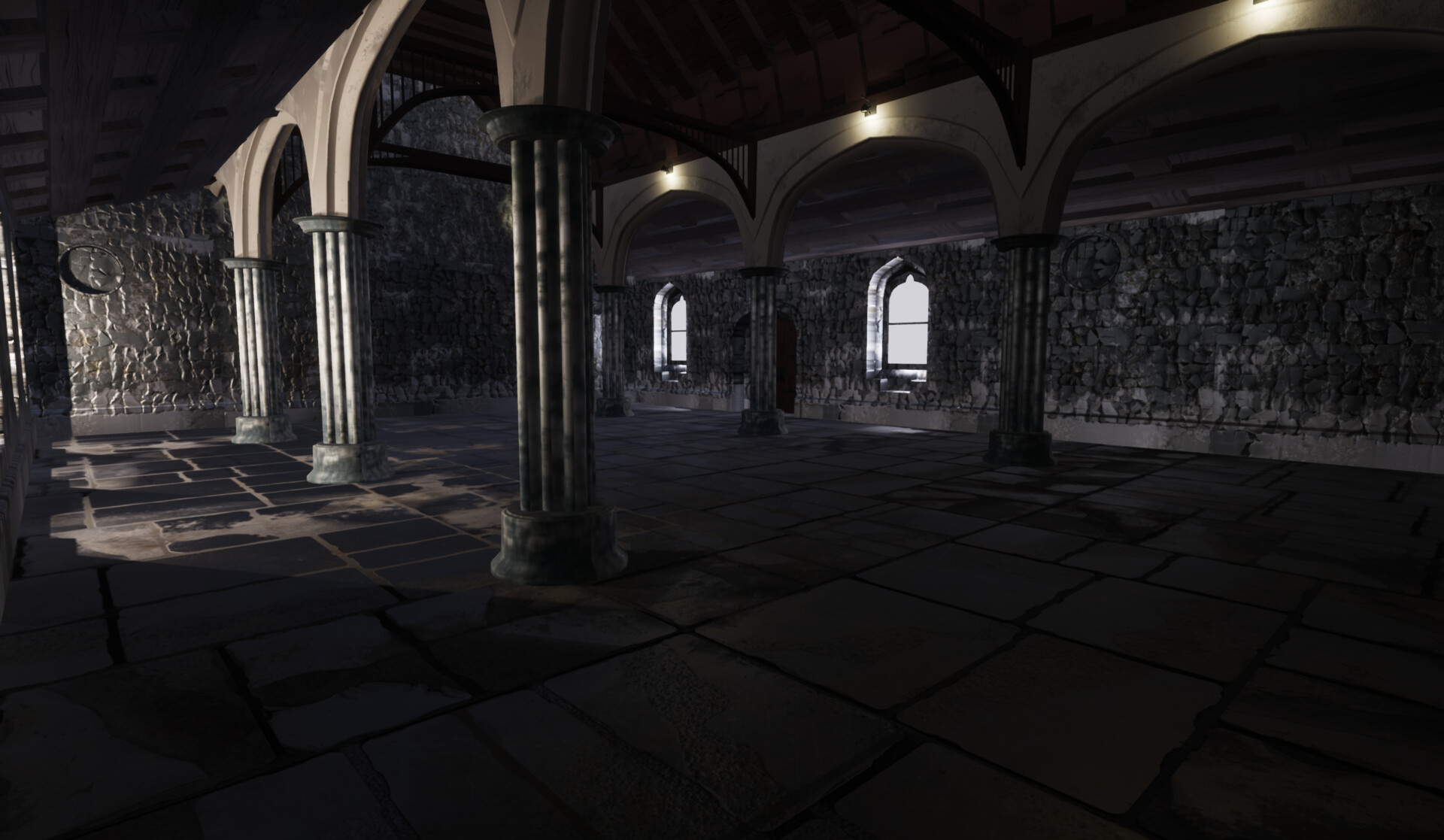 ArtStation - Castle Great Hall