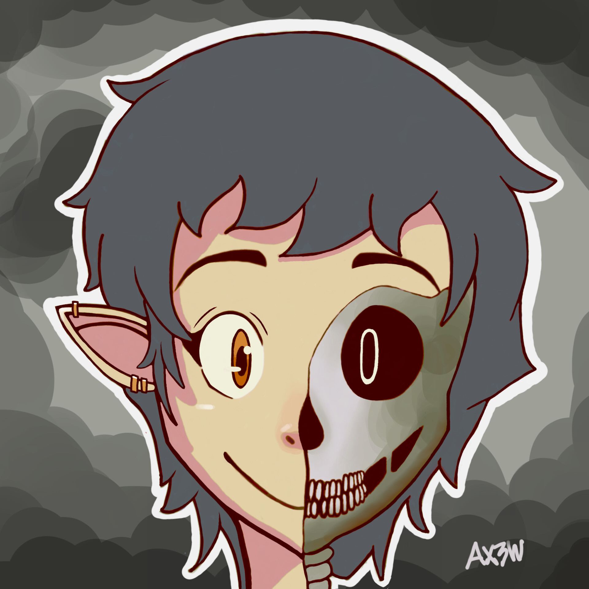 ArtStation - Elf Skeleton