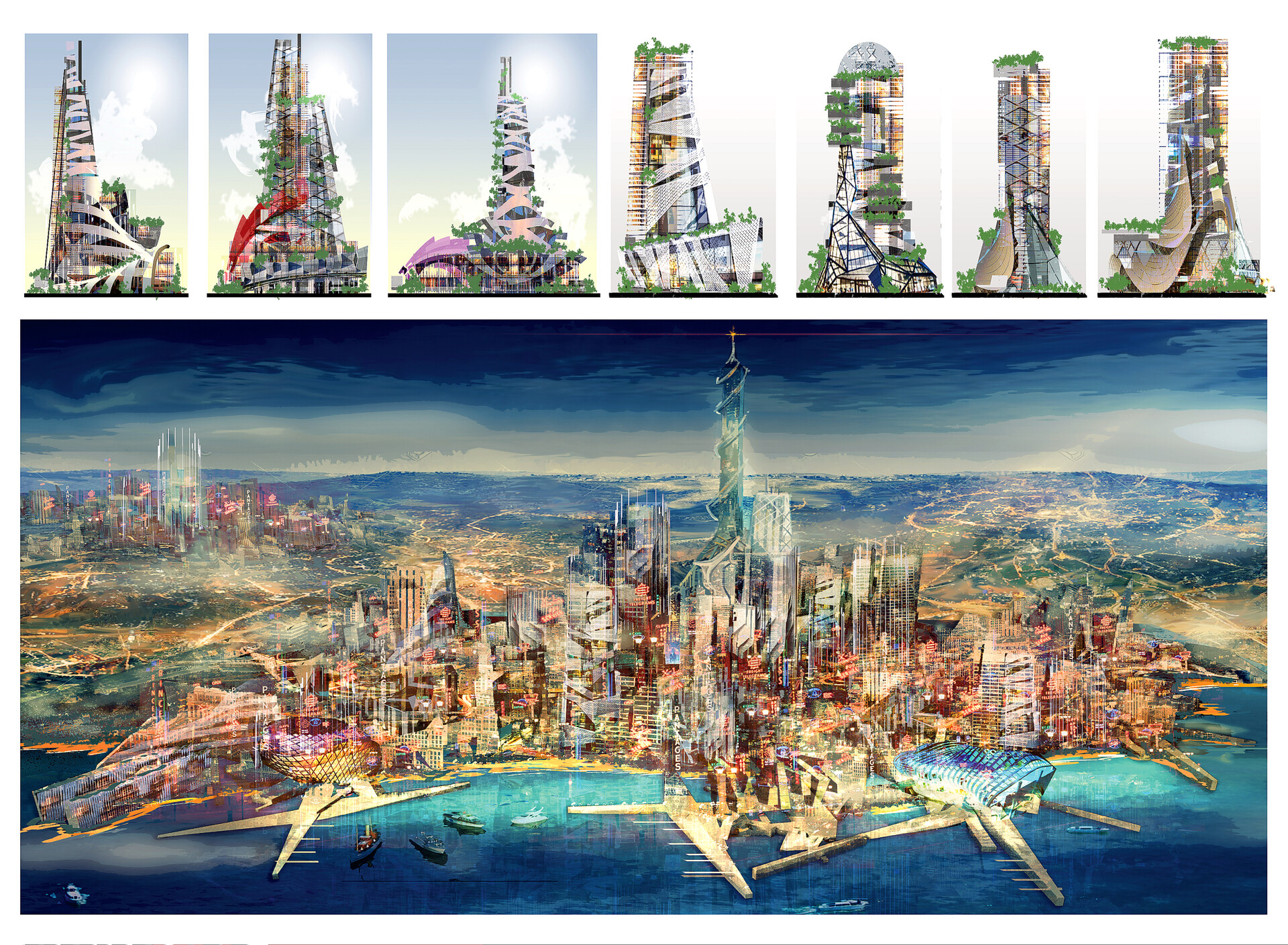 ArtStation - Cityscape...