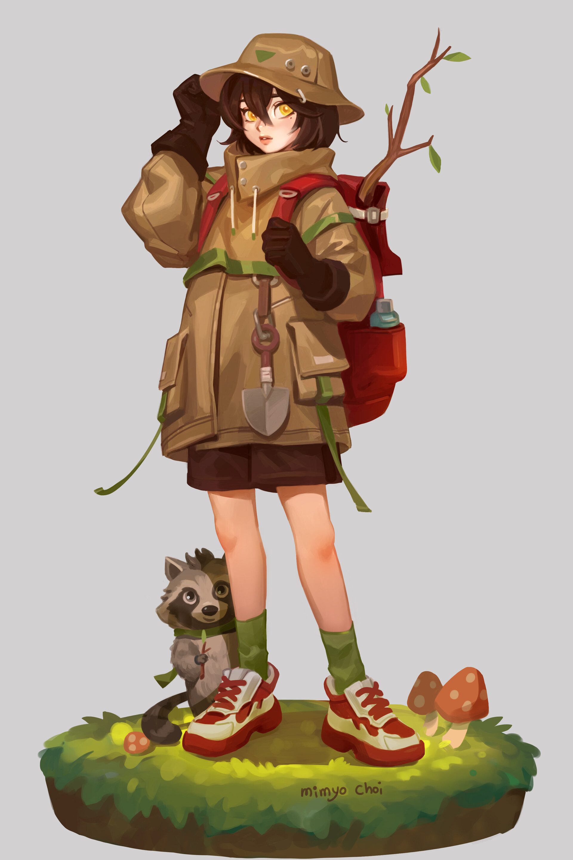 ArtStation - Tree-planting Day