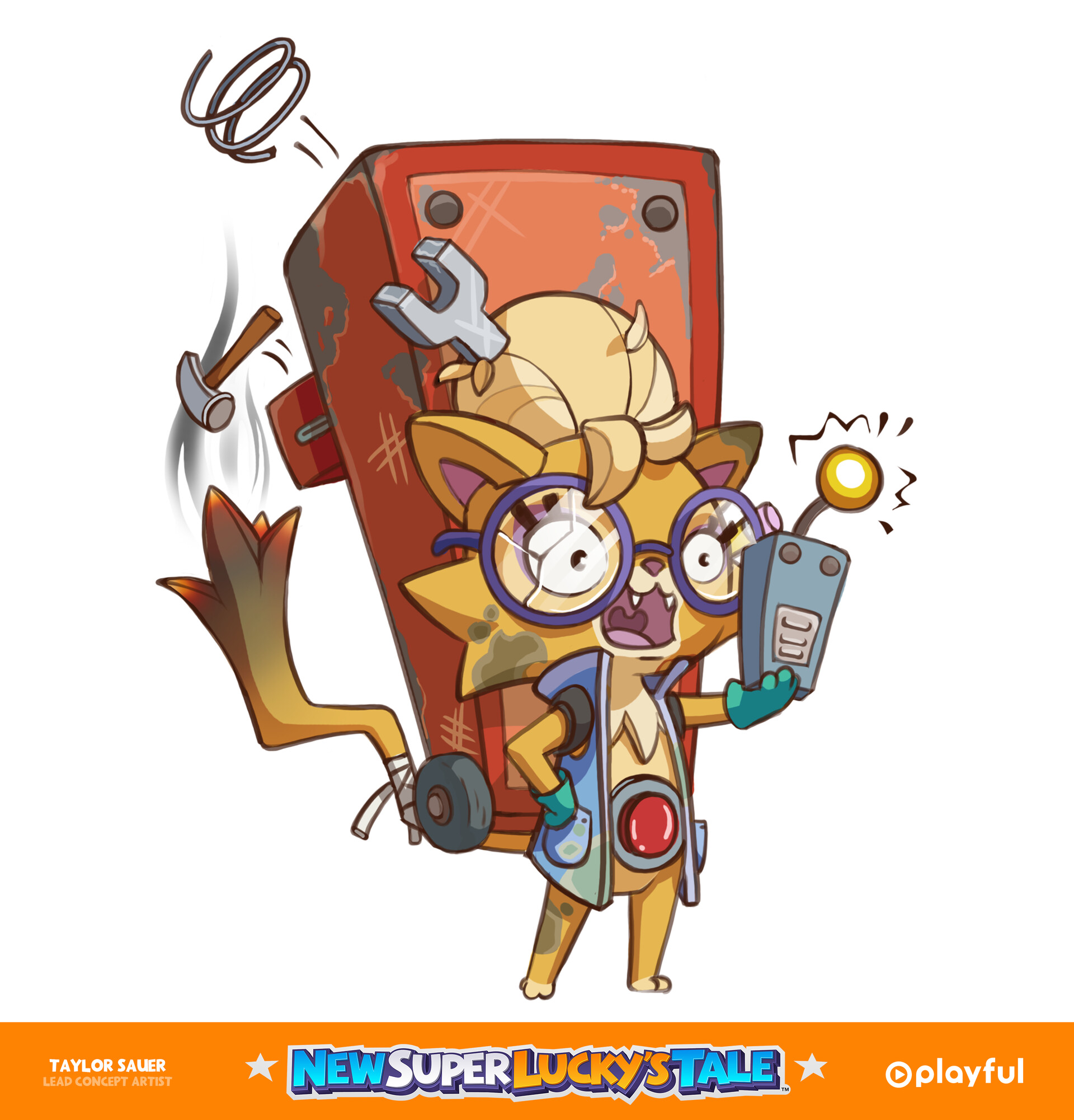 Taylor Sauer - New Super Luckys Tale Kitty Litter