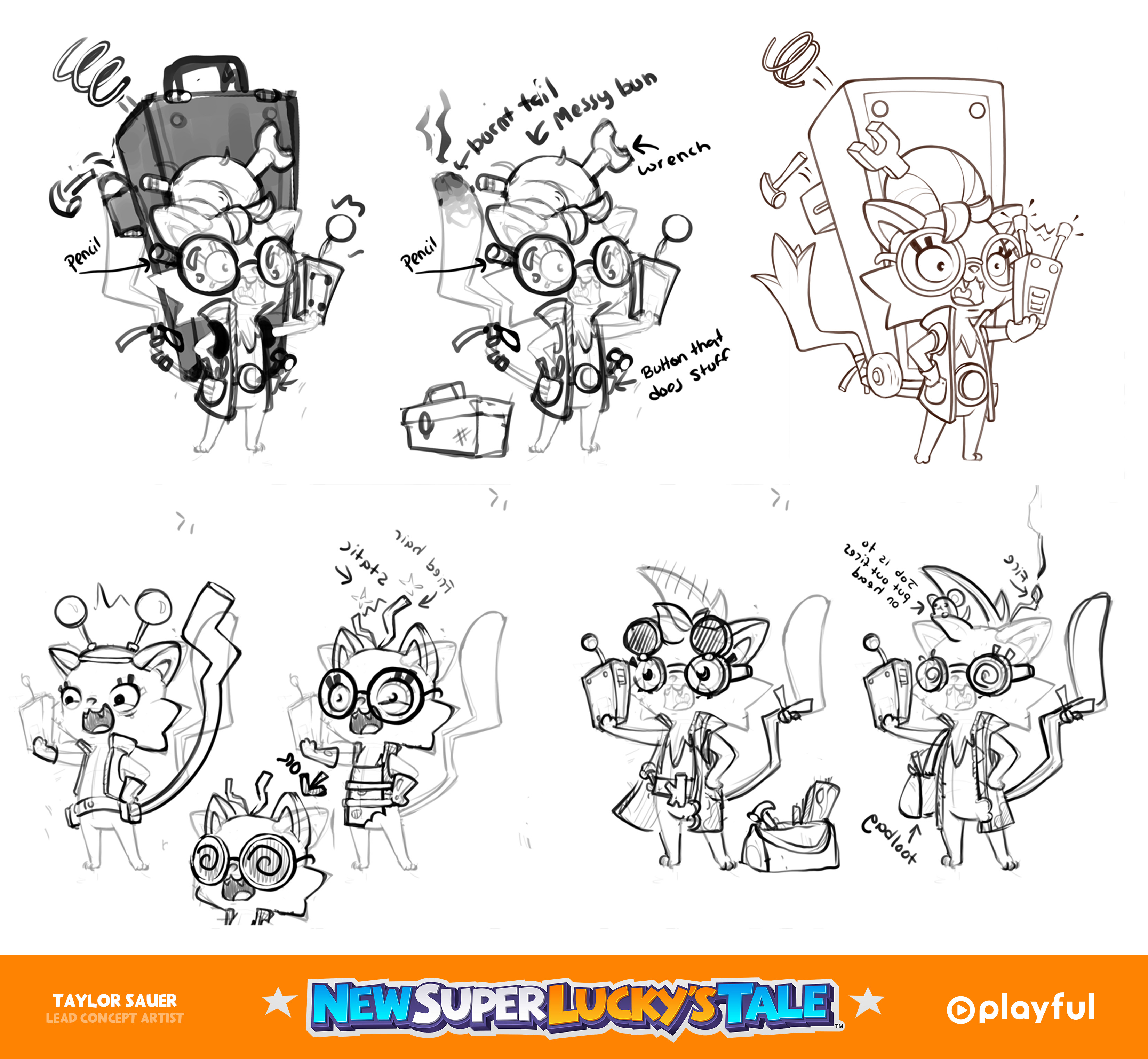 Taylor Sauer - New Super Luckys Tale Kitty Litter