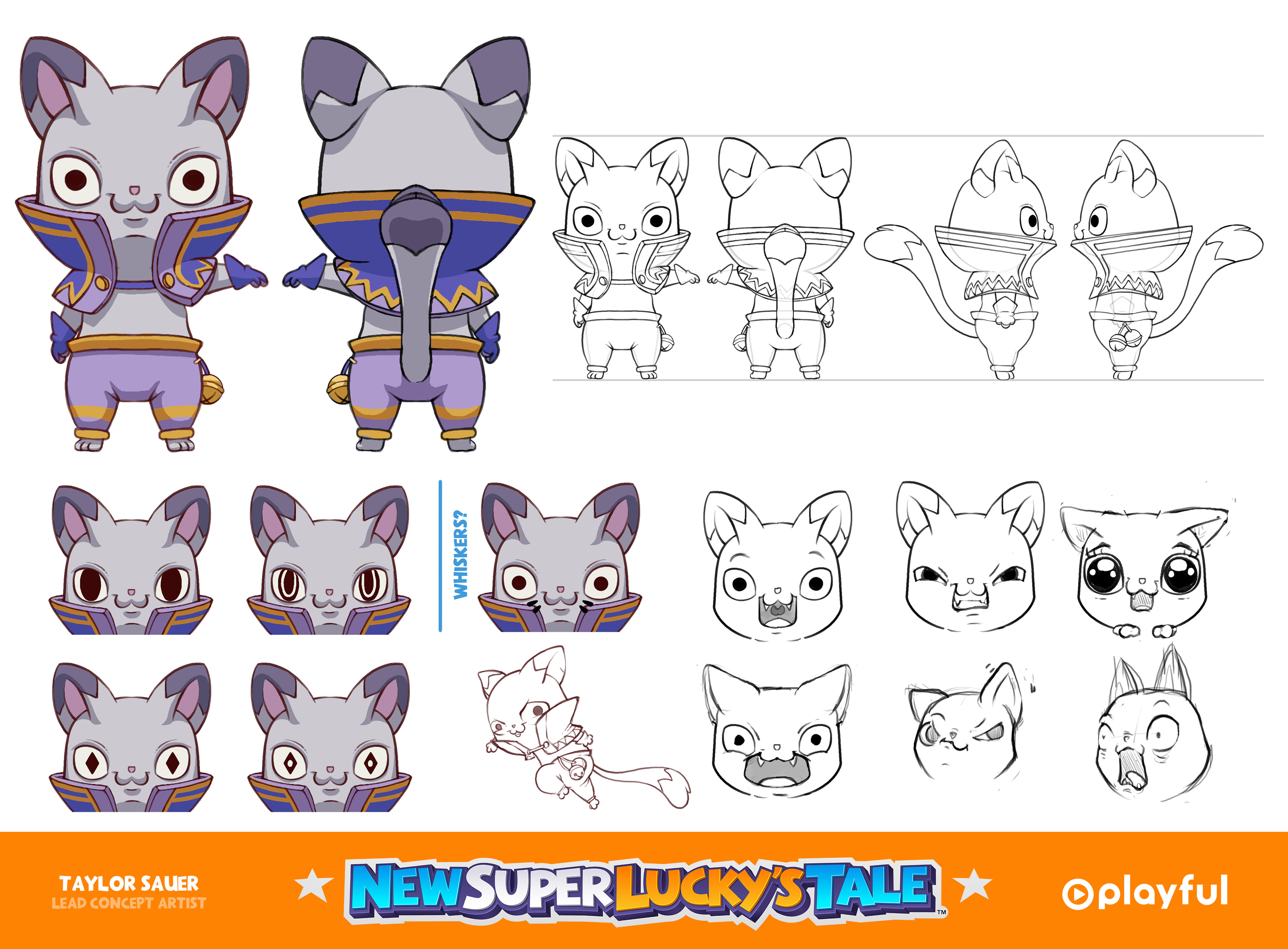 Taylor Sauer - New Super Luckys Tale Kitty Litter