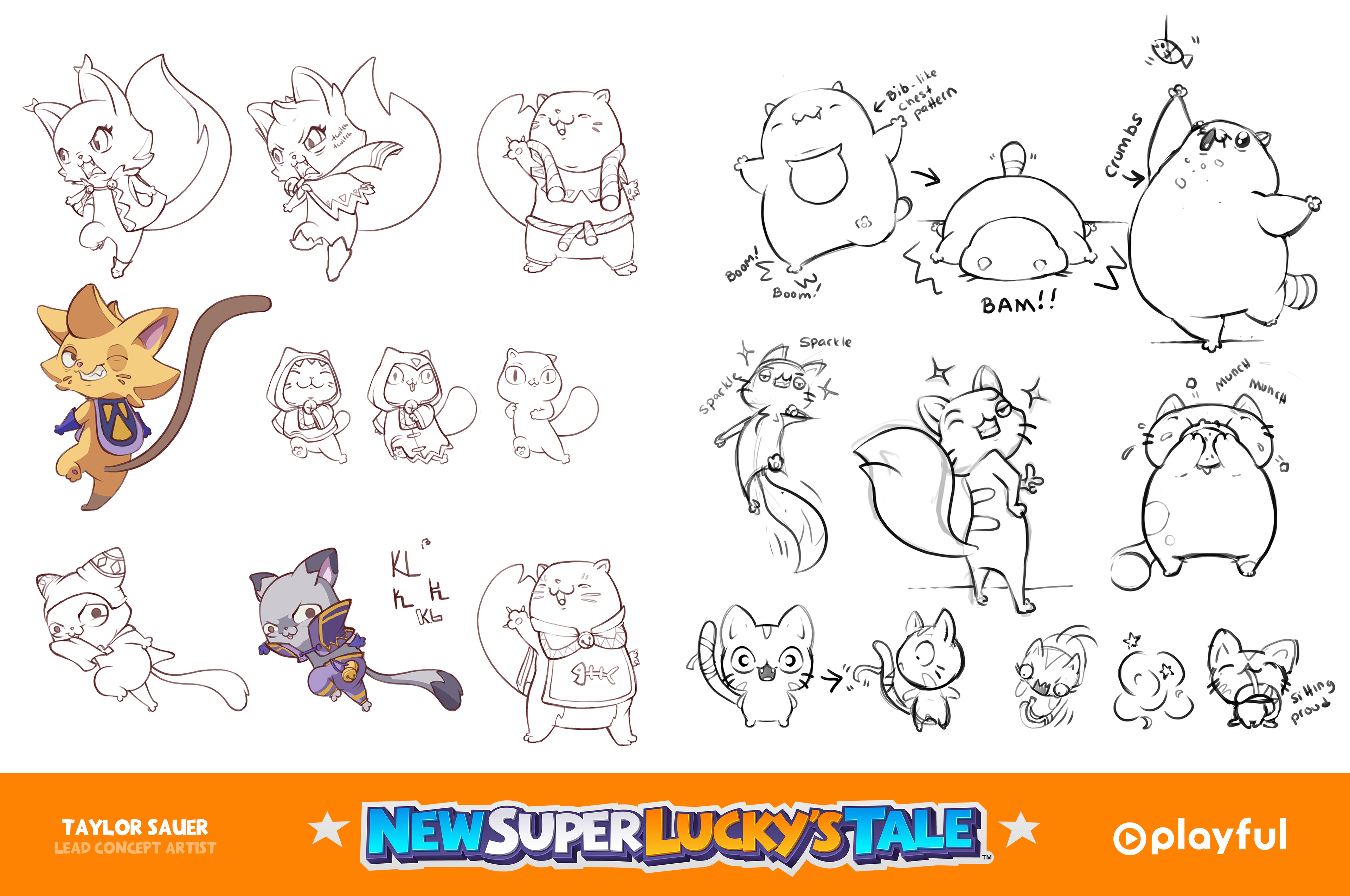 Taylor Sauer - New Super Luckys Tale Kitty Litter