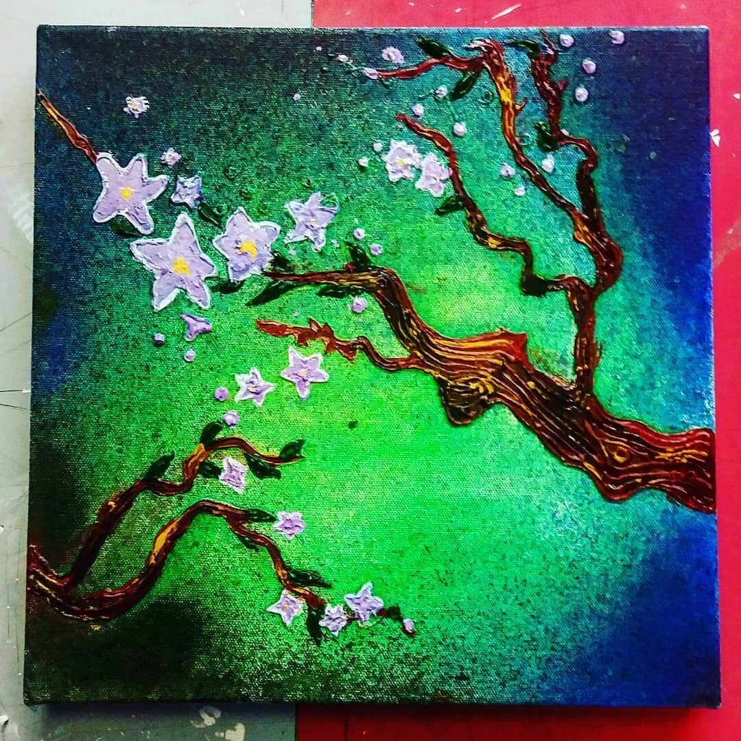 ArtStation - Canvas texture painting