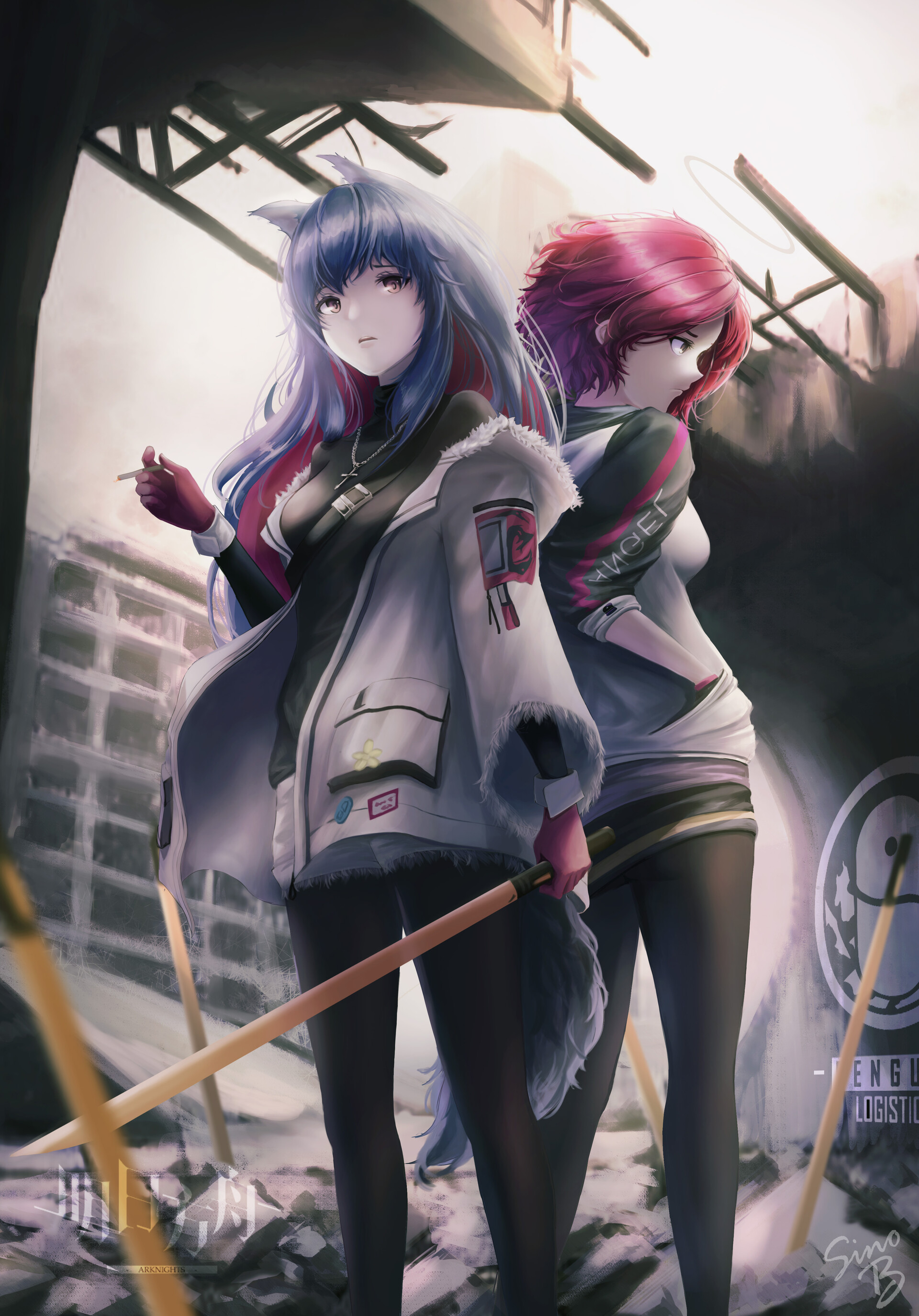 ArtStation - Texas & Exusiai