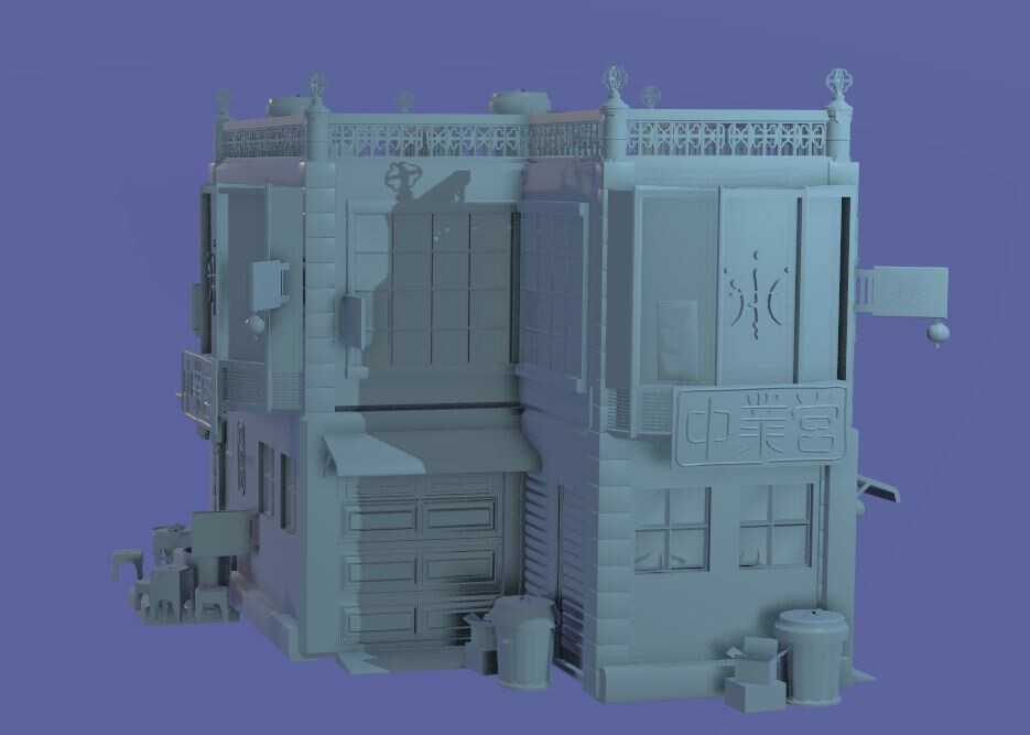 Alexandra Gritsevskaja - Modular Houdini buildings