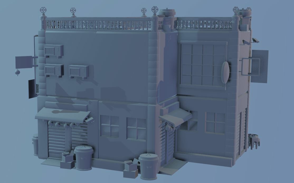 Alexandra Gritsevskaja - Modular Houdini buildings