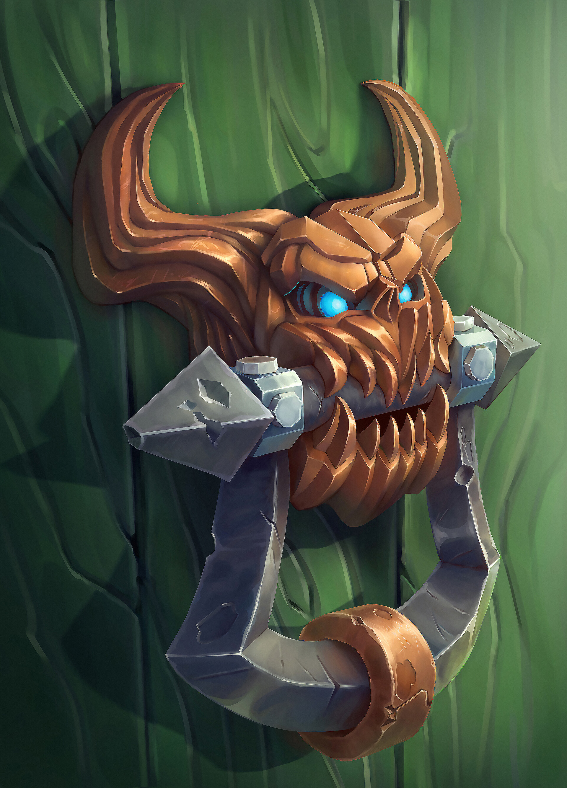 ArtStation - Demonic Knocker