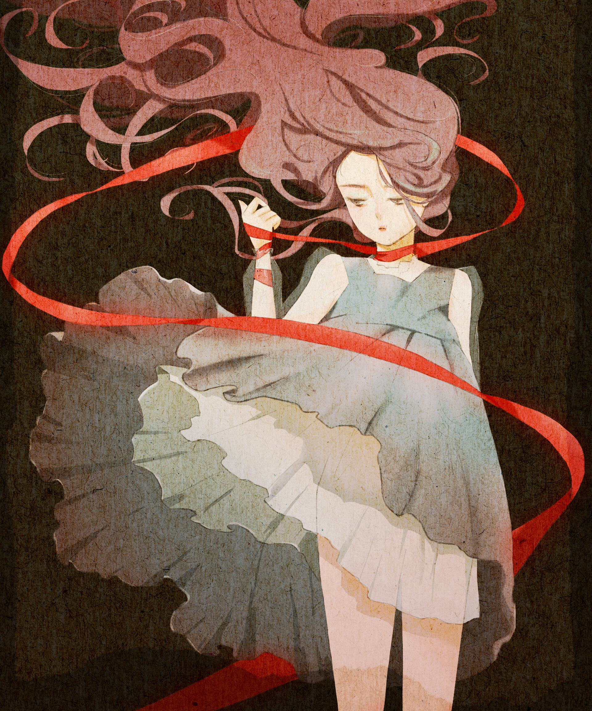 ArtStation - red ribbon