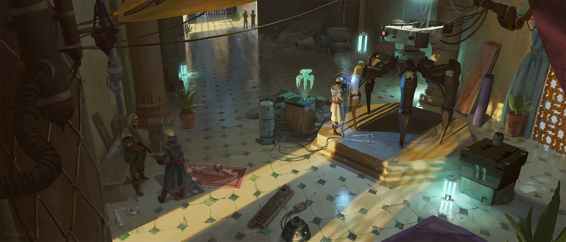 ArtStation - Mecha Garage