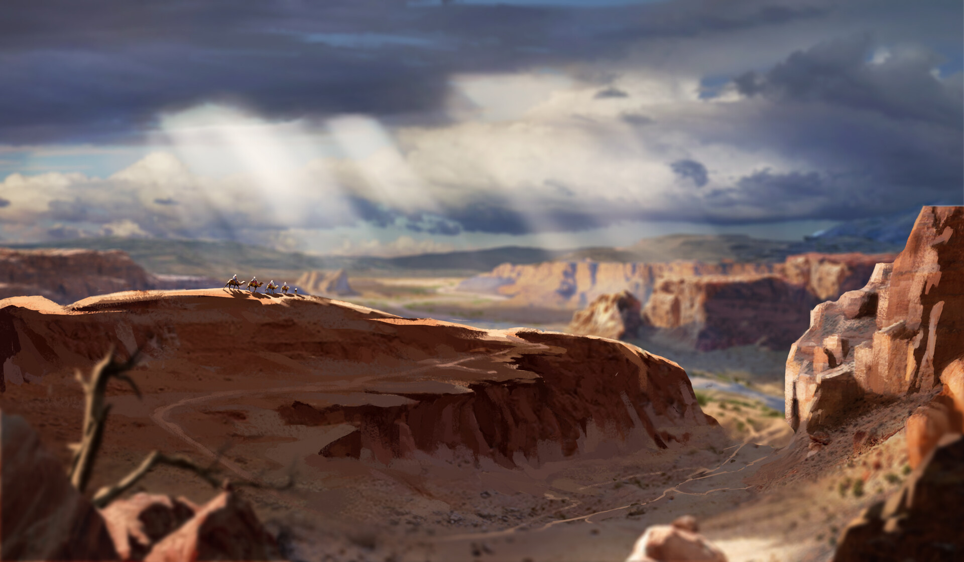 ArtStation - Desert荒漠