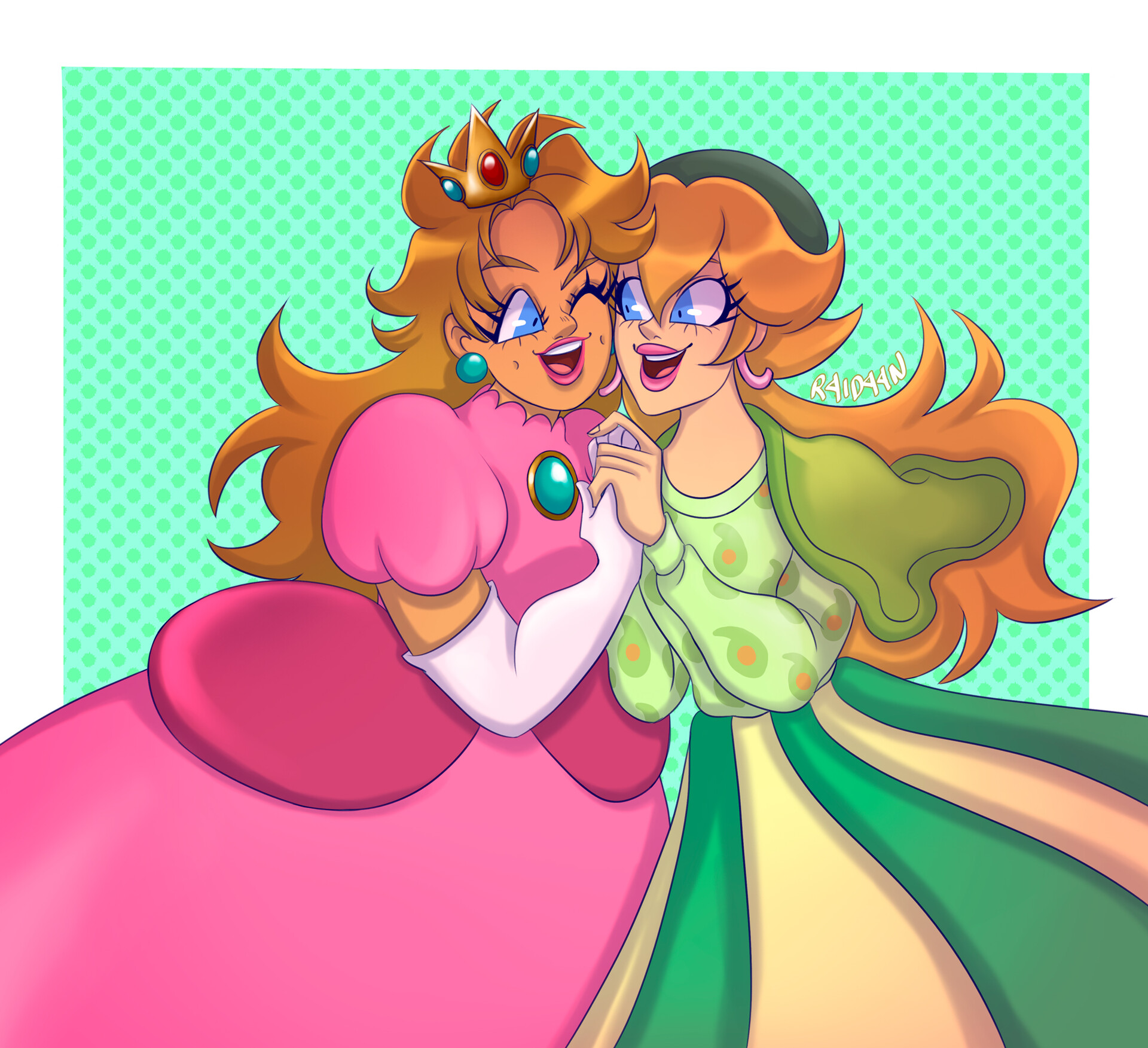 ArtStation - JOJO x Mario Girls