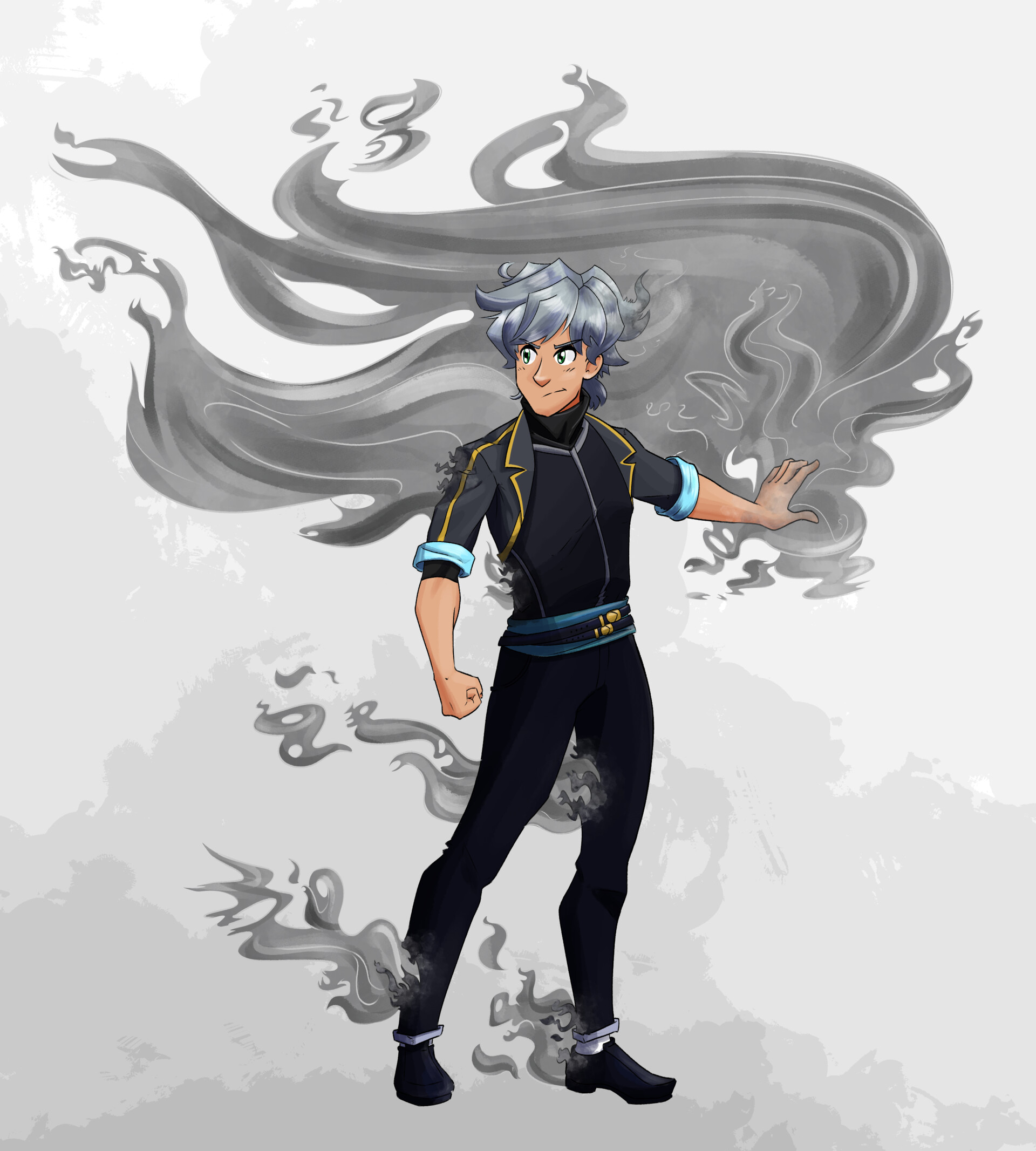 ArtStation - Smokey Man