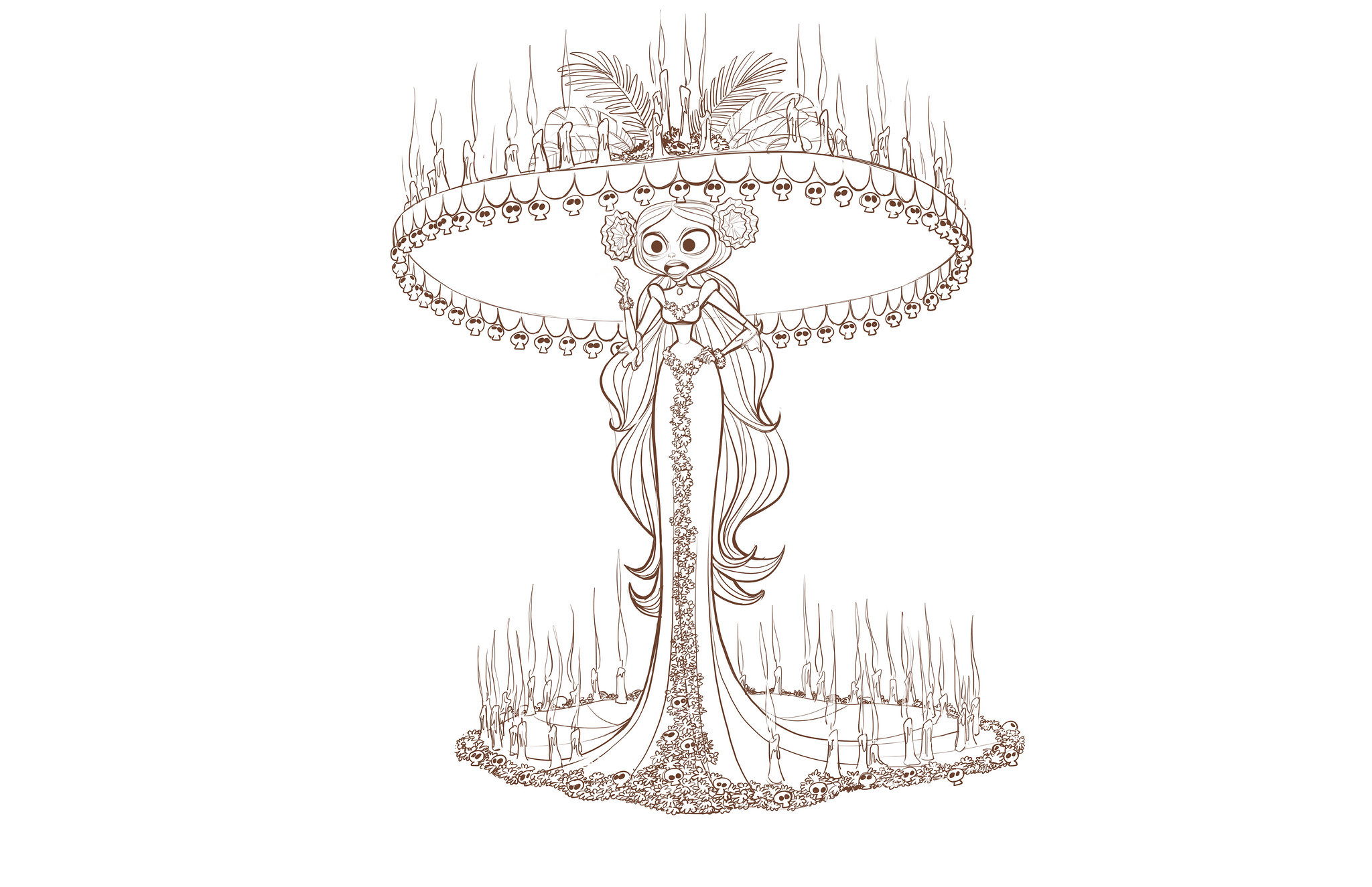 book of life coloring