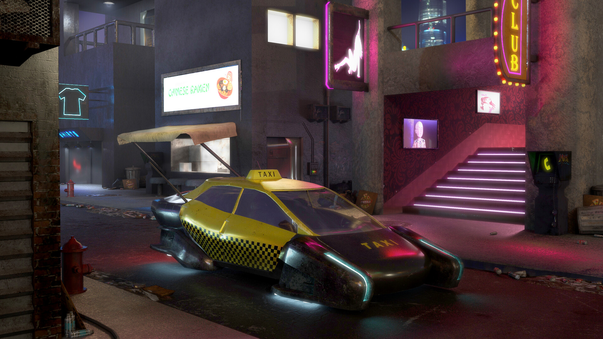 ArtStation - Cyberstreet