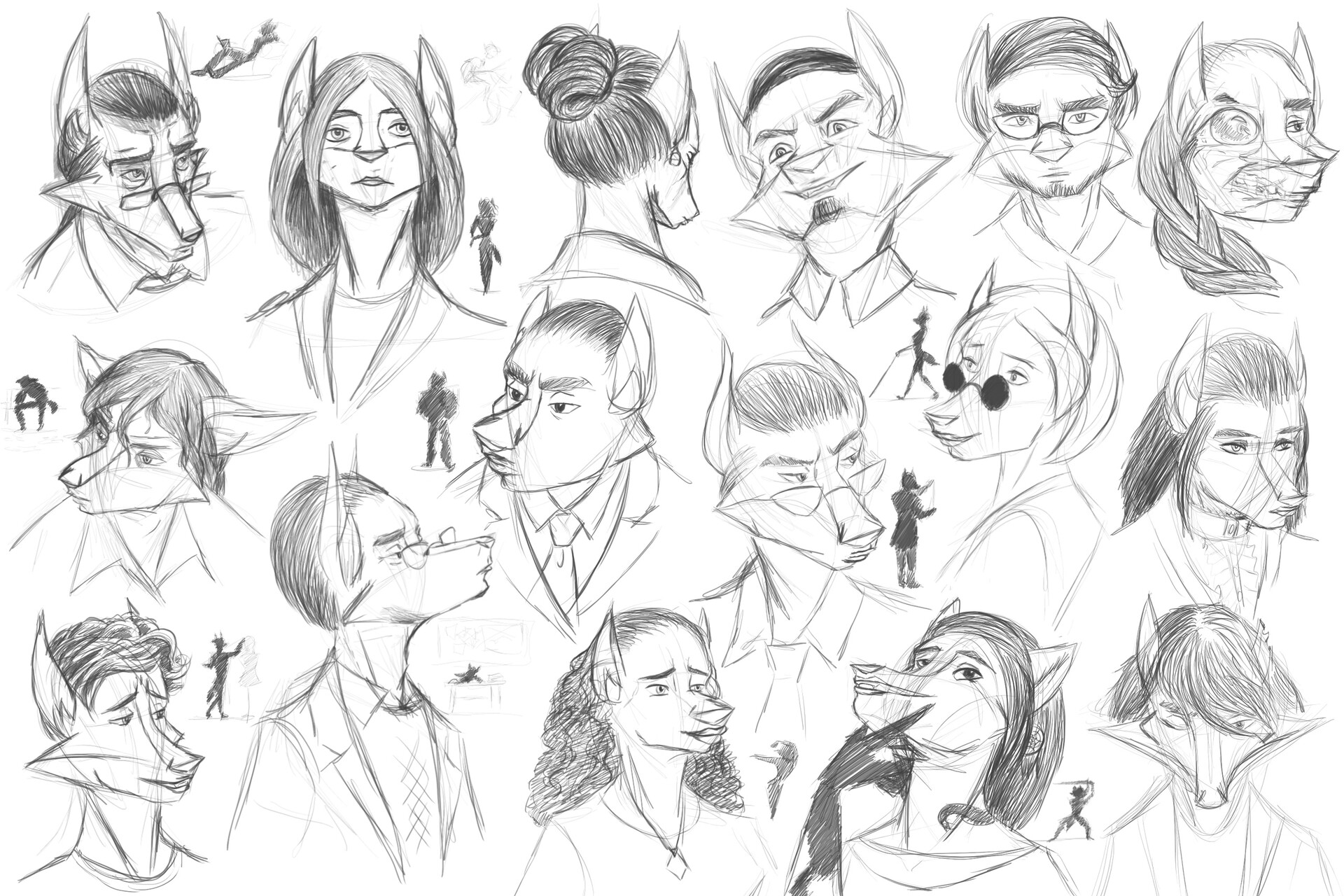 ArtStation - Consept - Hannibal Characters