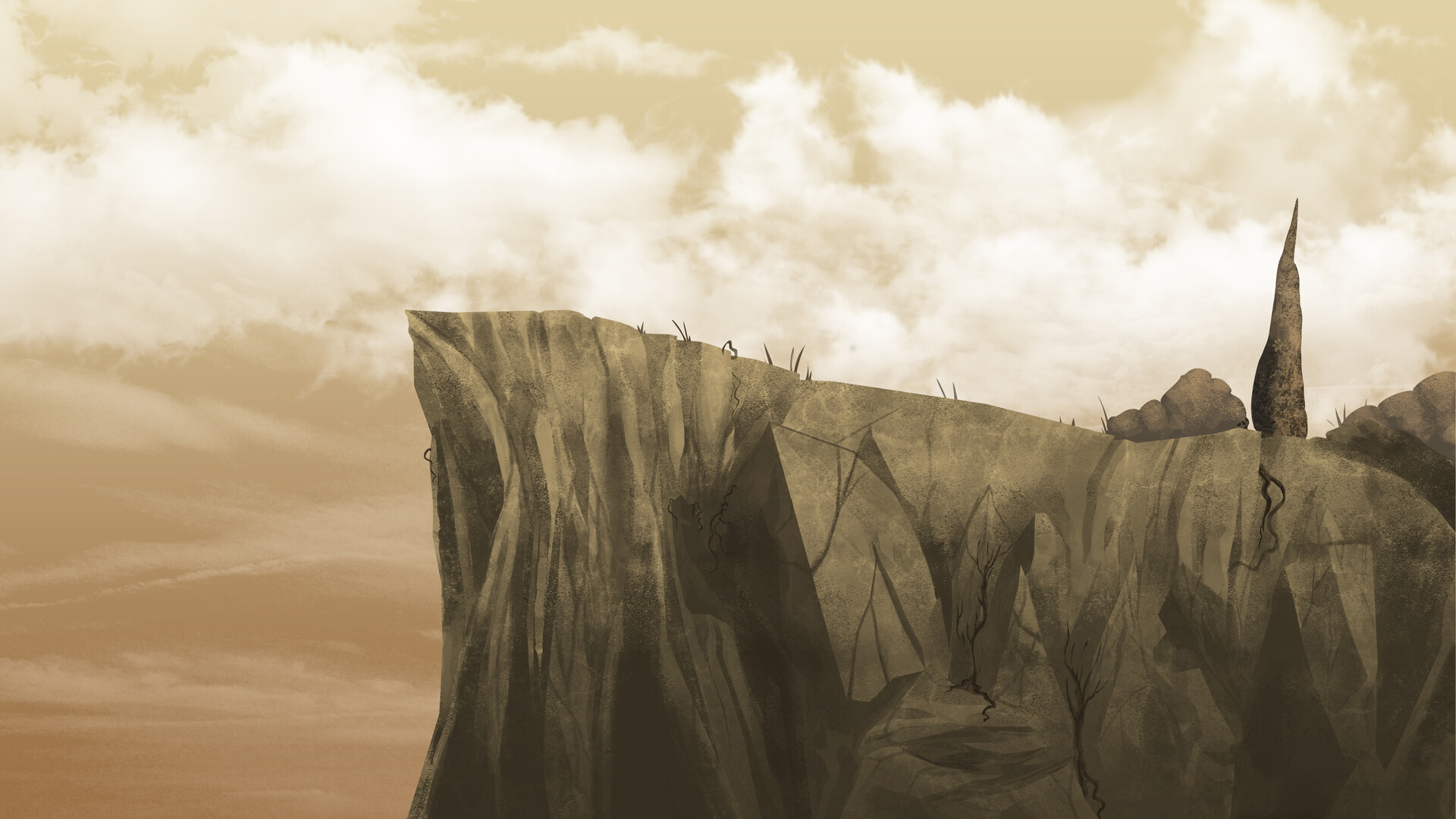 ArtStation - The cliff