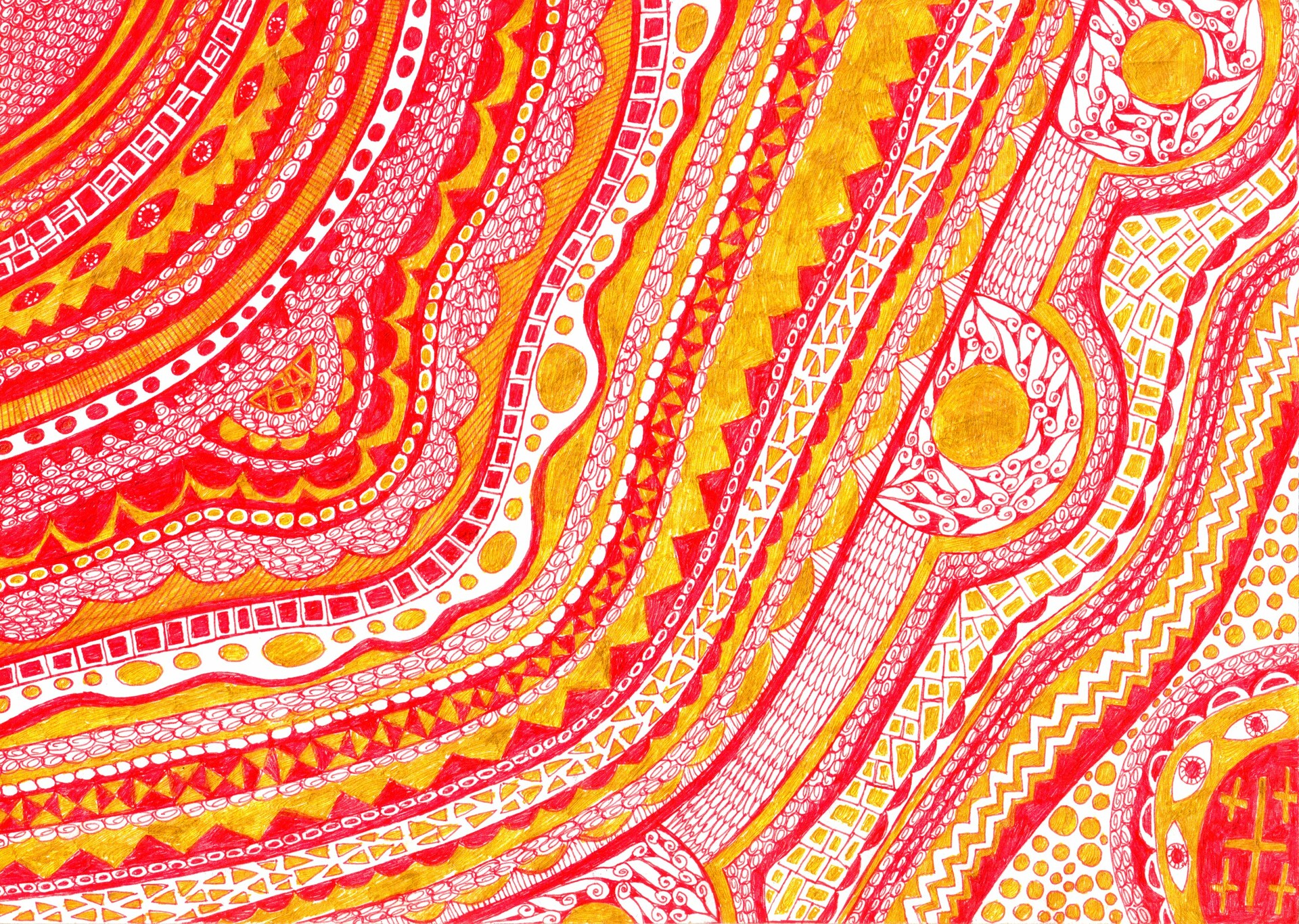 ArtStation - red and gold