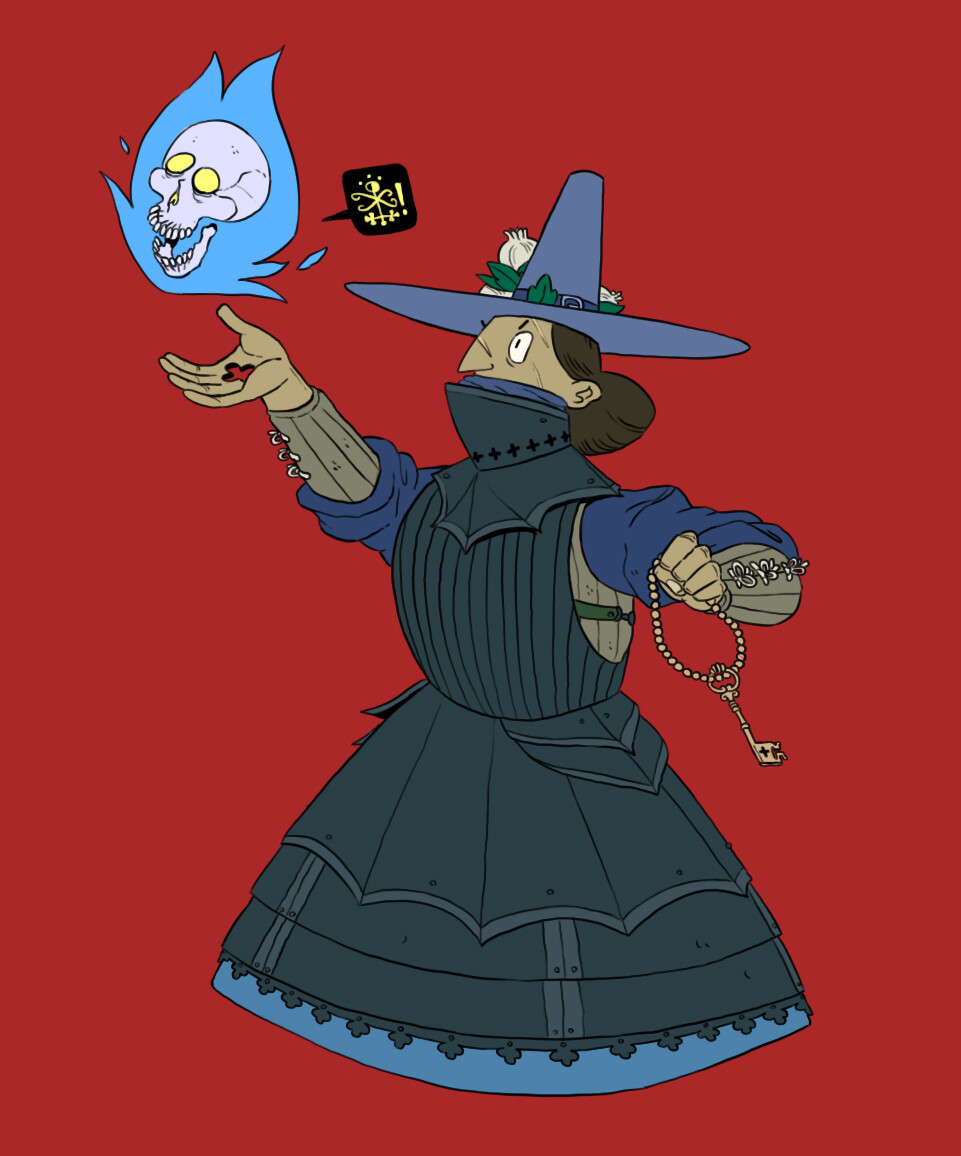 ArtStation - Blue Witch