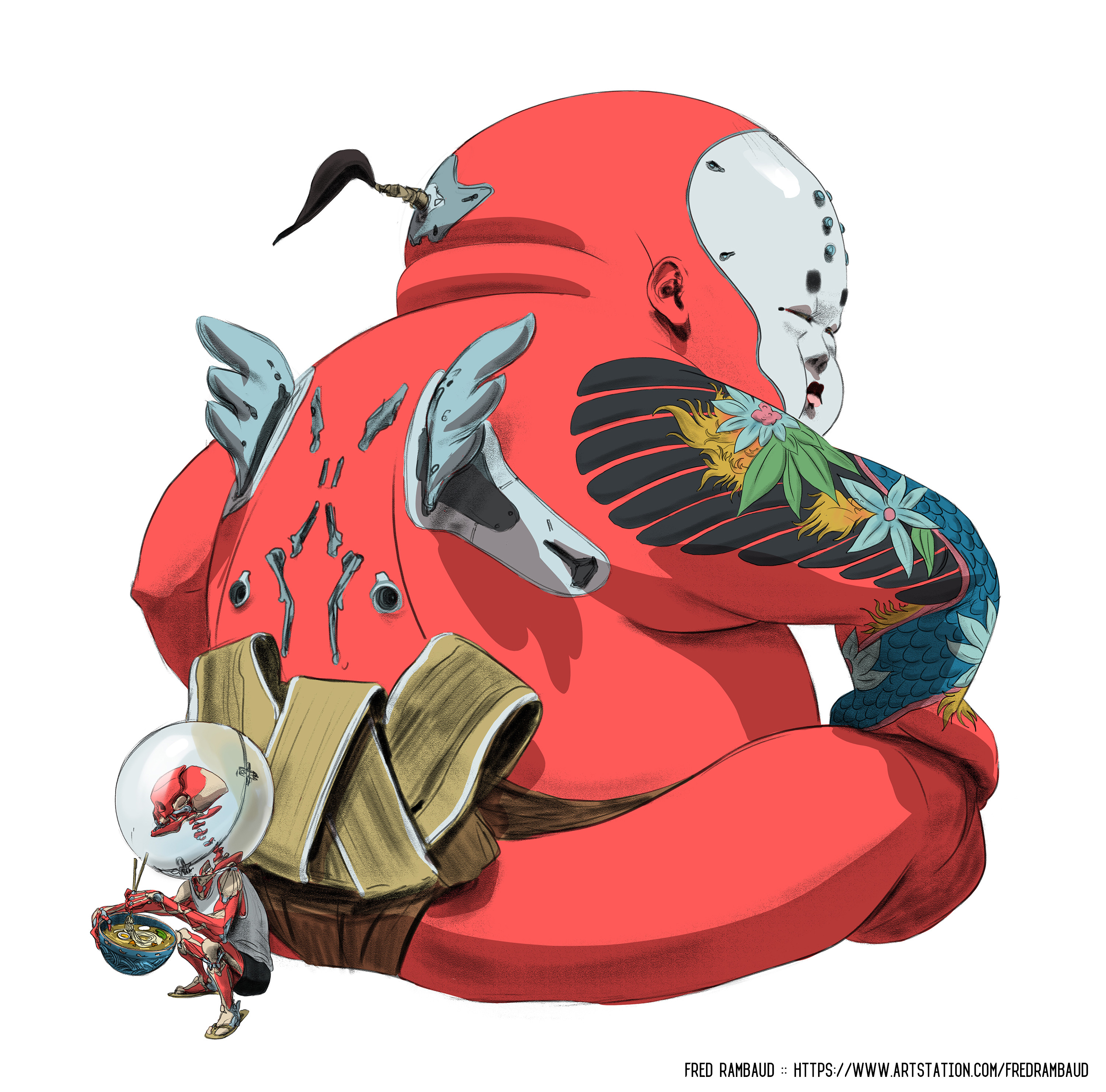 fred-rambaud-fredrambaud-fatbabyroboto2.jpg (3000×2963)-花瓣网