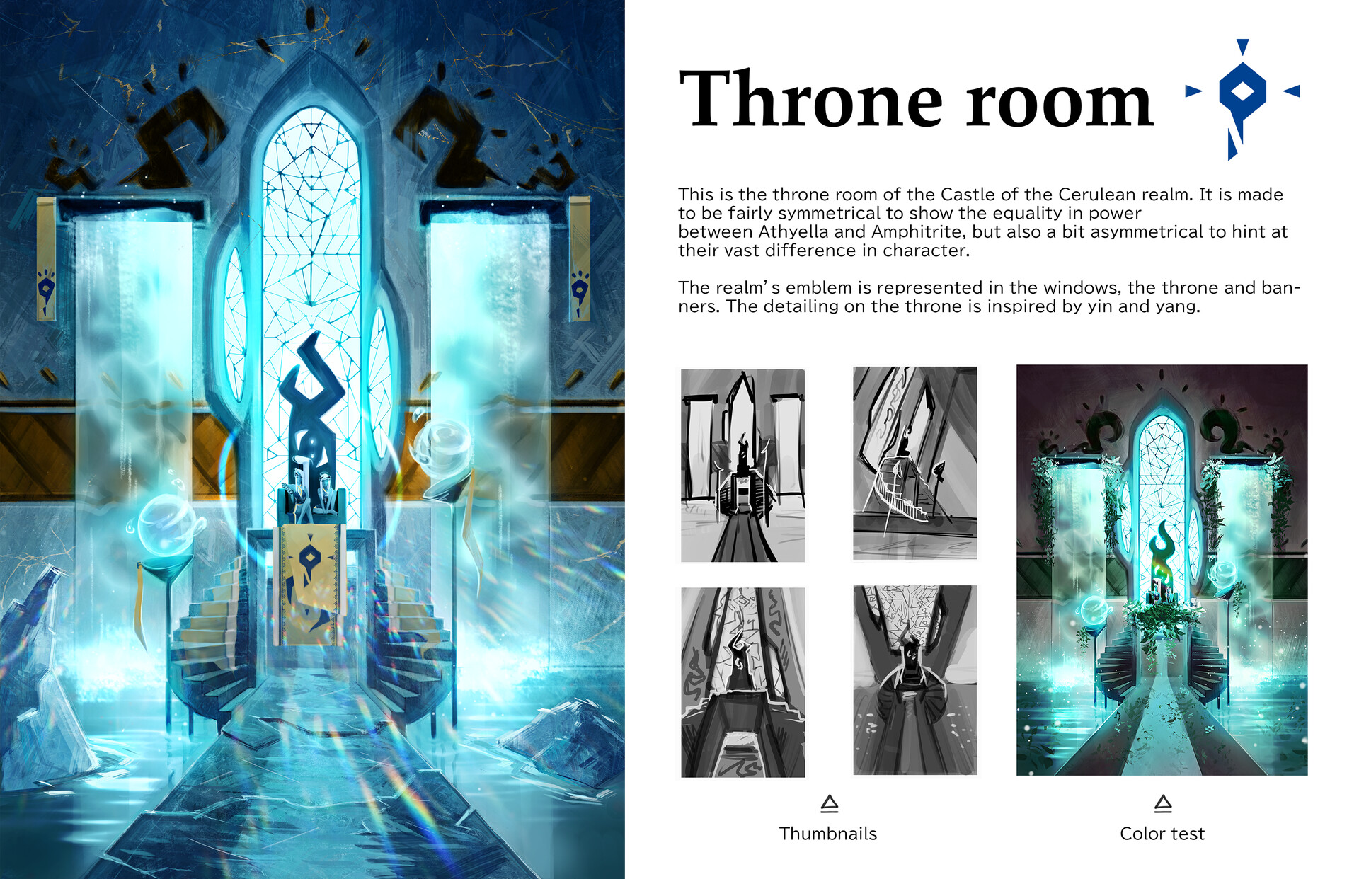 ArtStation - Throne room Environment design [PROJECT ISSOROPIA]
