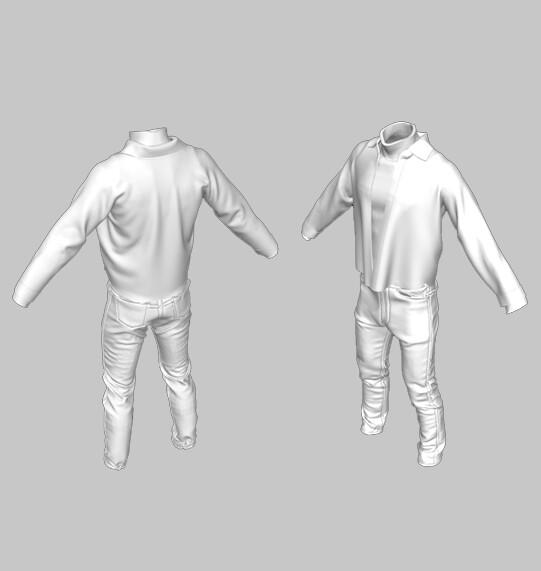 Tim Rudd - Contemporary Smart Outfit - Male