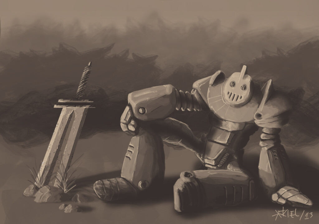 ArtStation - Gladiator bot