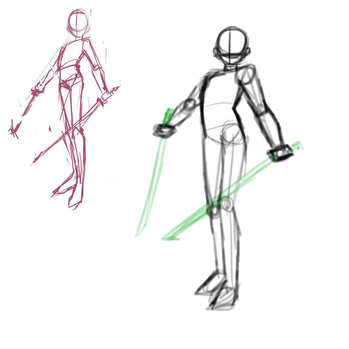 ArtStation - practice anatomy