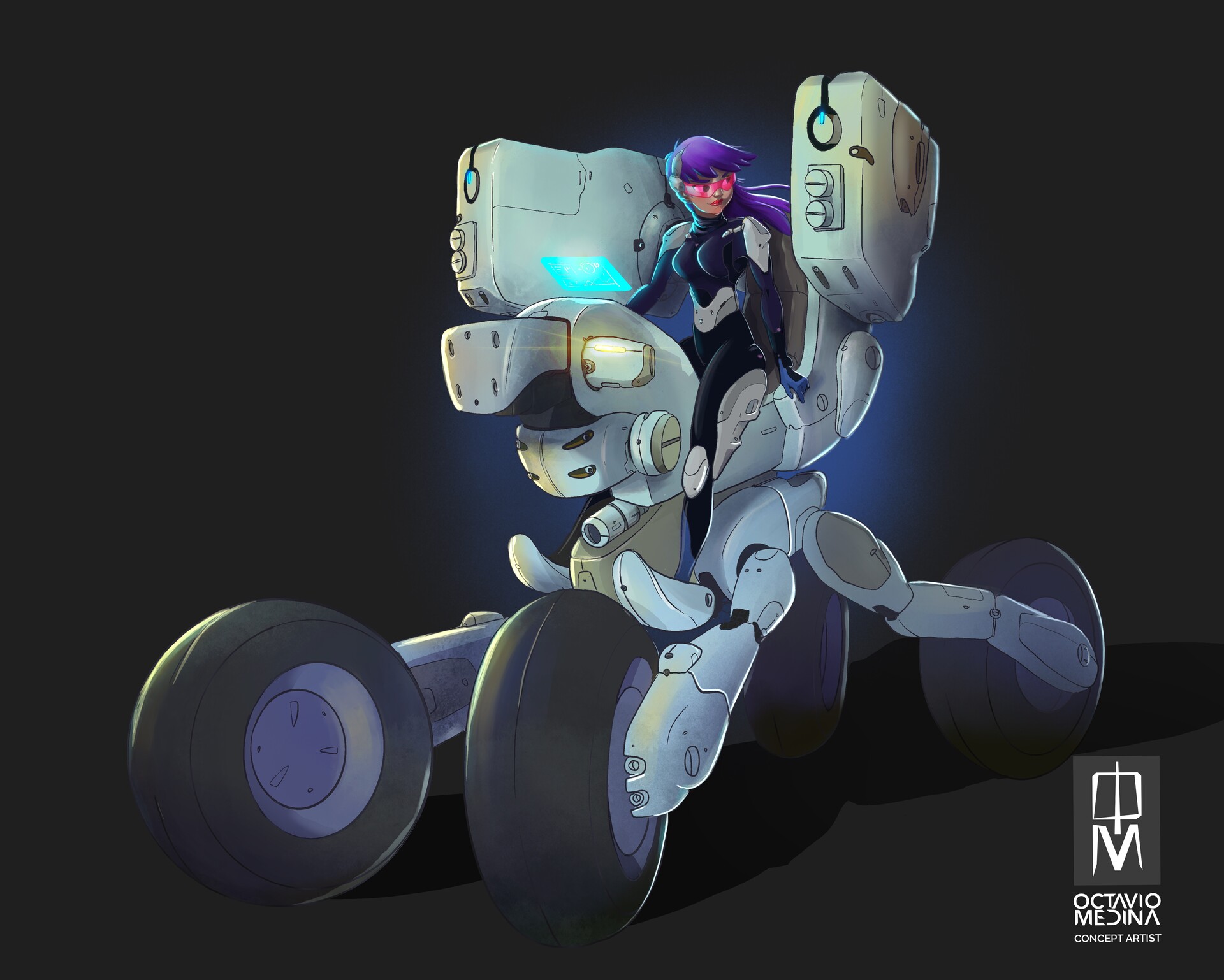 ArtStation - Ready for a ride