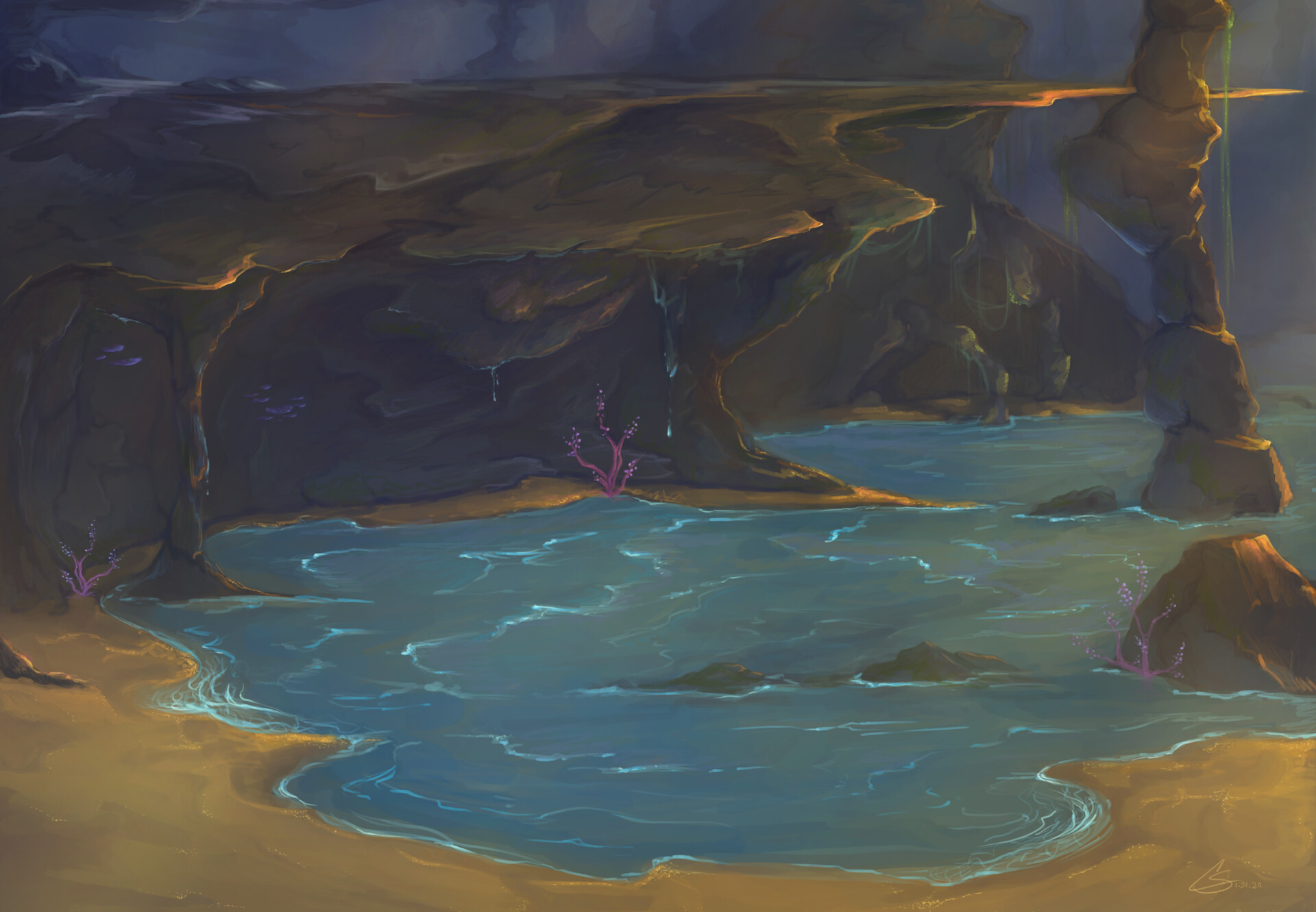 ArtStation - Marine Environment Concept