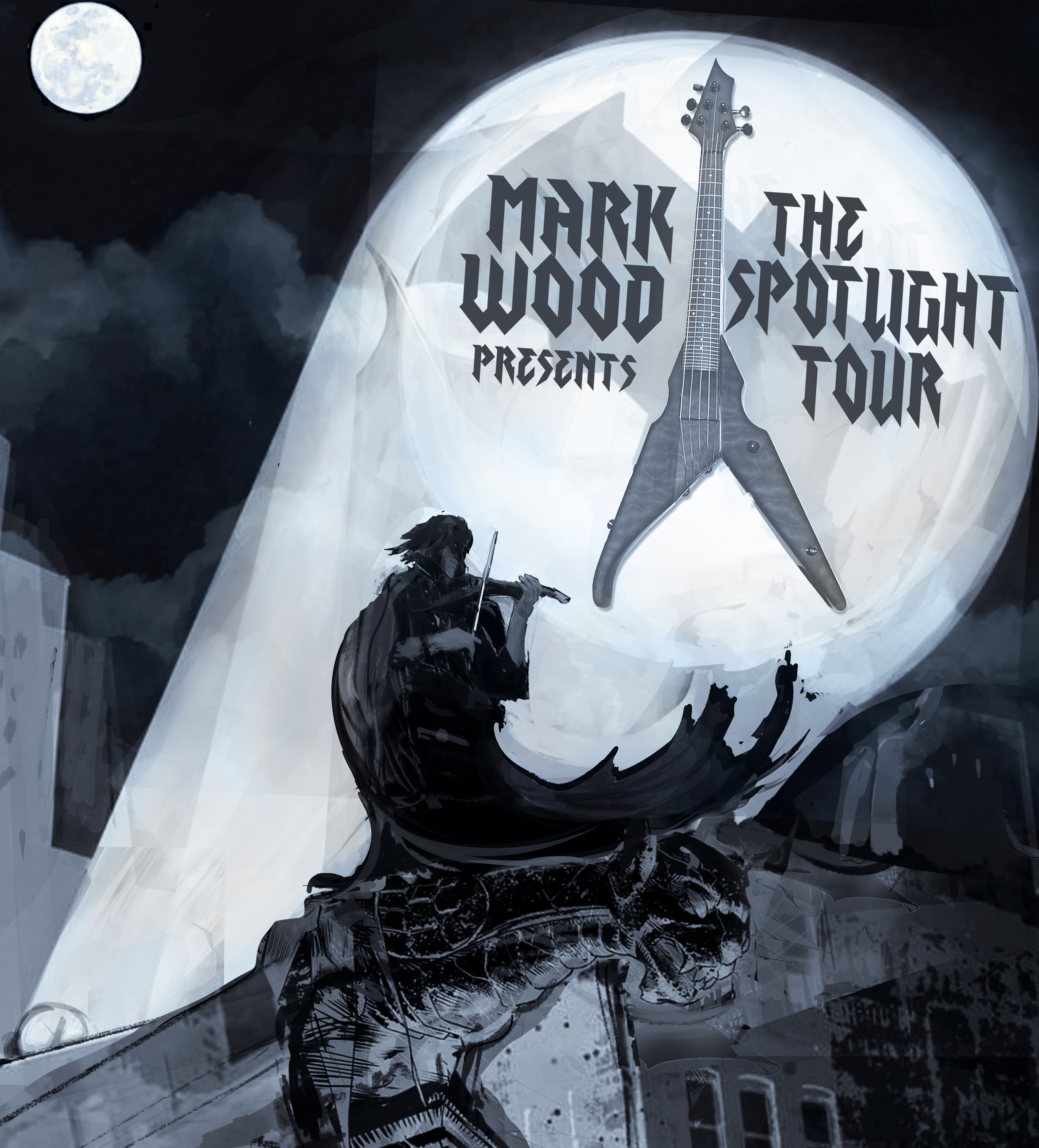 Jesse Wood - Spotlight Tour concept
