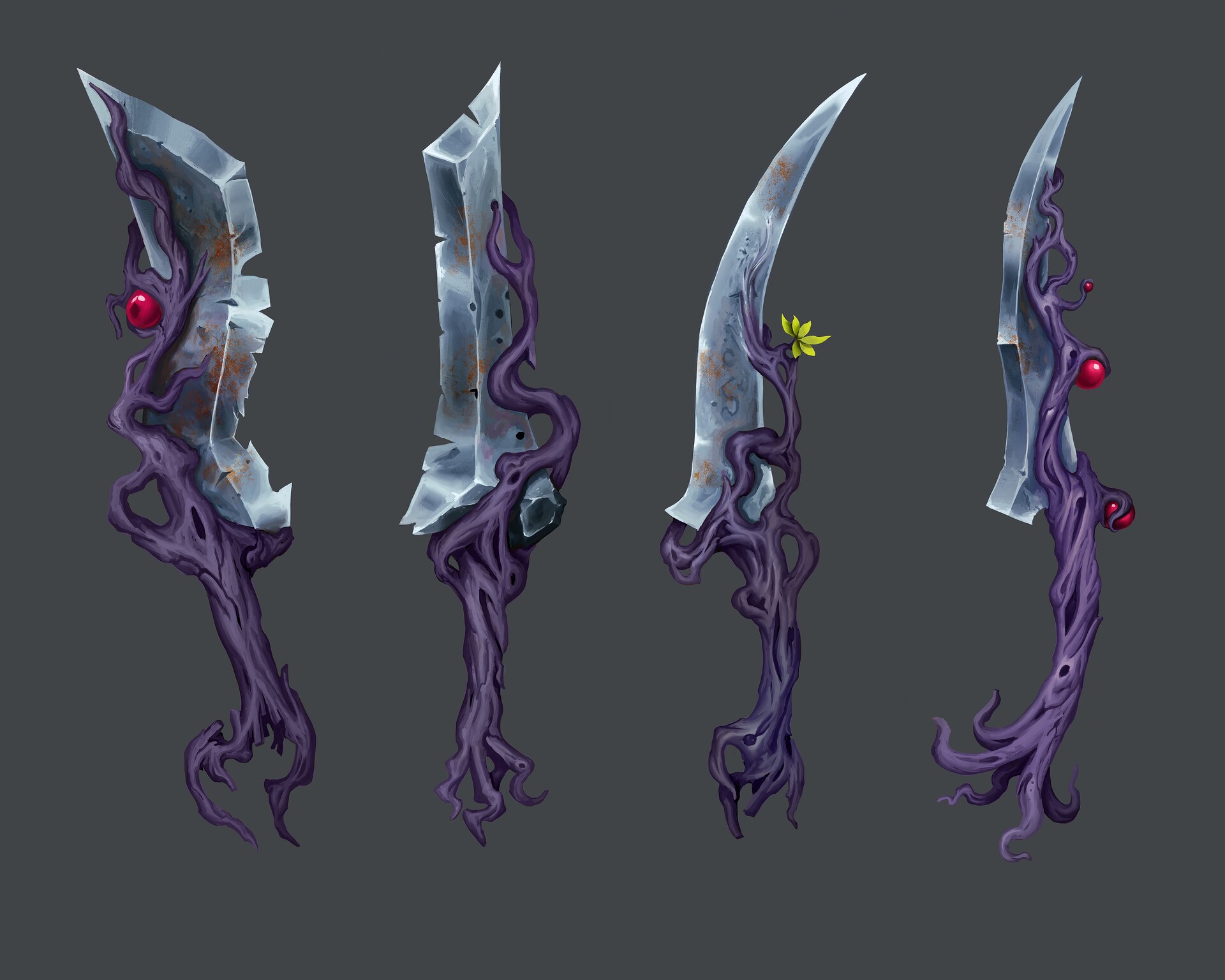 ArtStation - fantasy daggers/ knifes