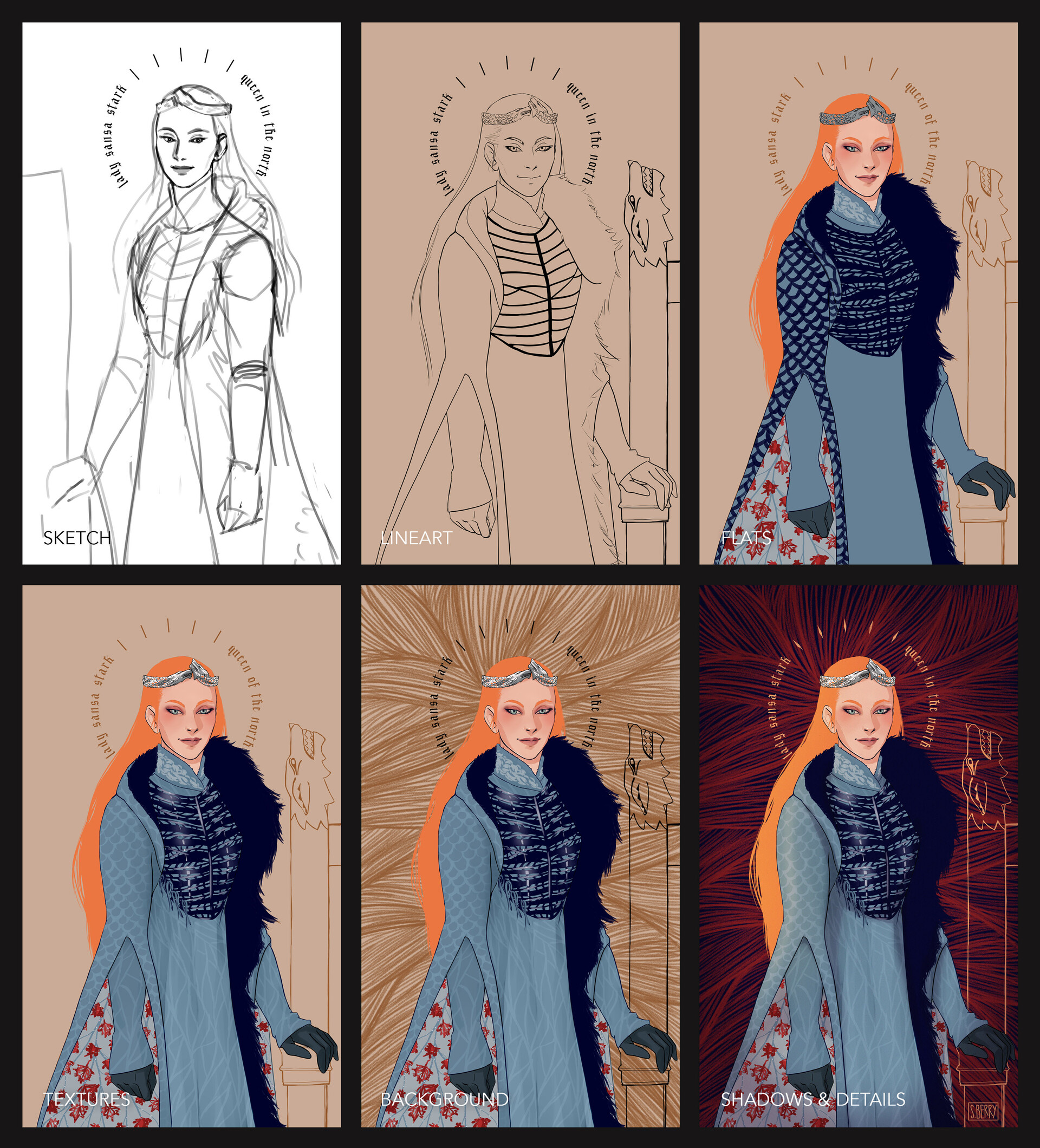 Sara Berry - Queen in the North