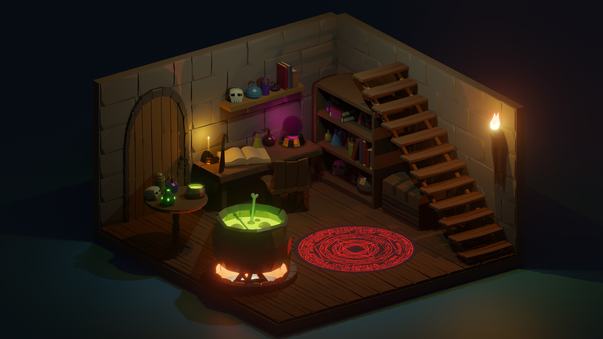 ArtStation - Witches Lair