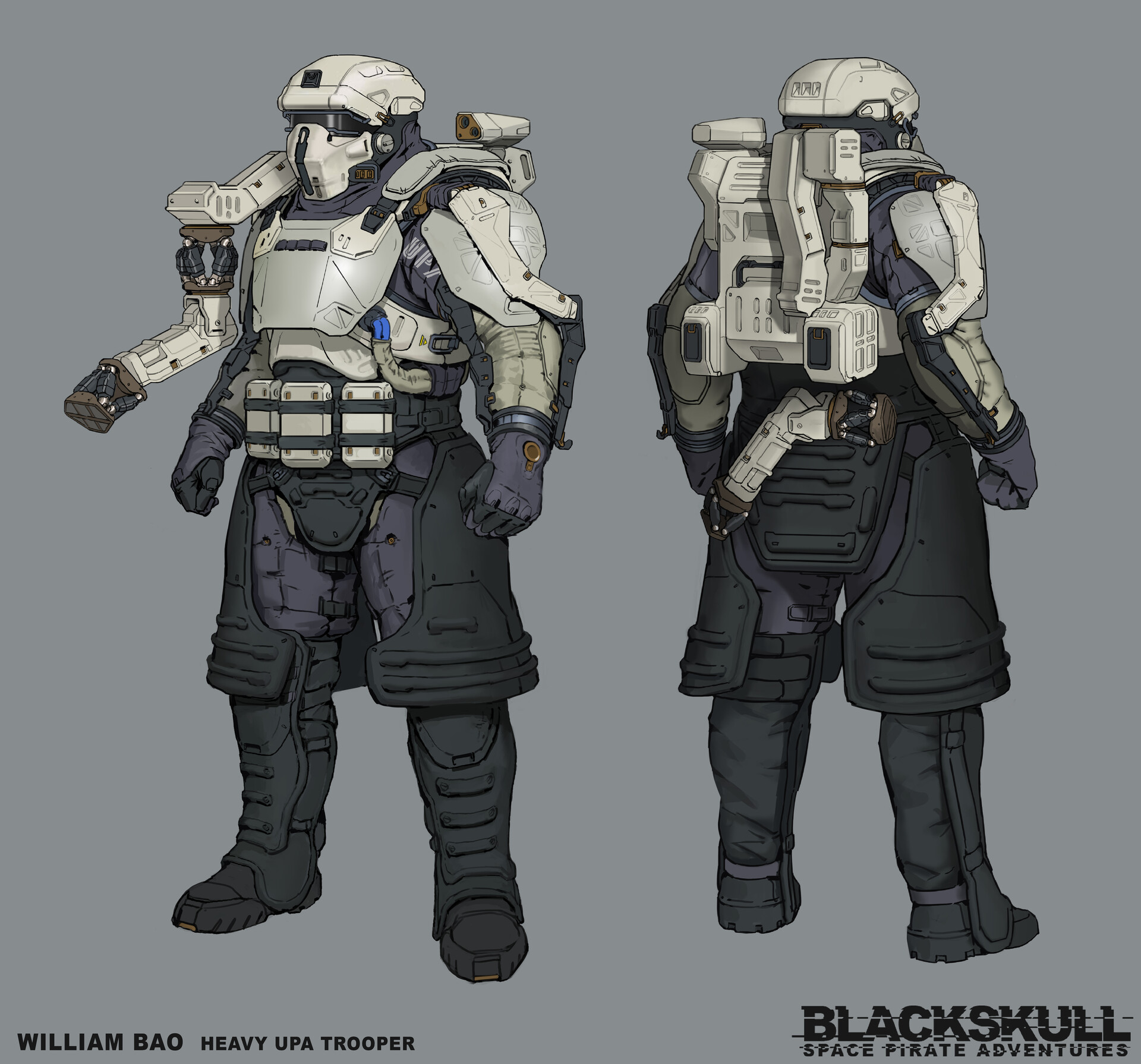 ArtStation - Blackskull: UPA Troopers & MISC