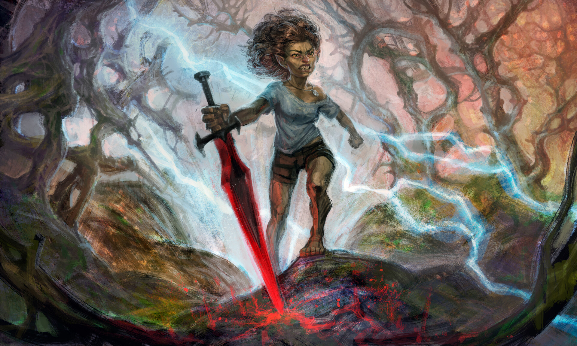 ArtStation - The Red Sword