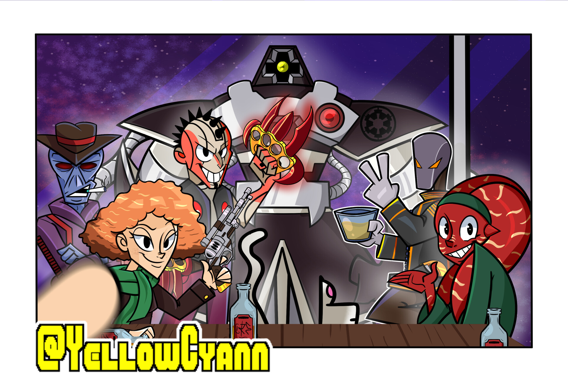 ArtStation - Star Wars TTRPG Commission