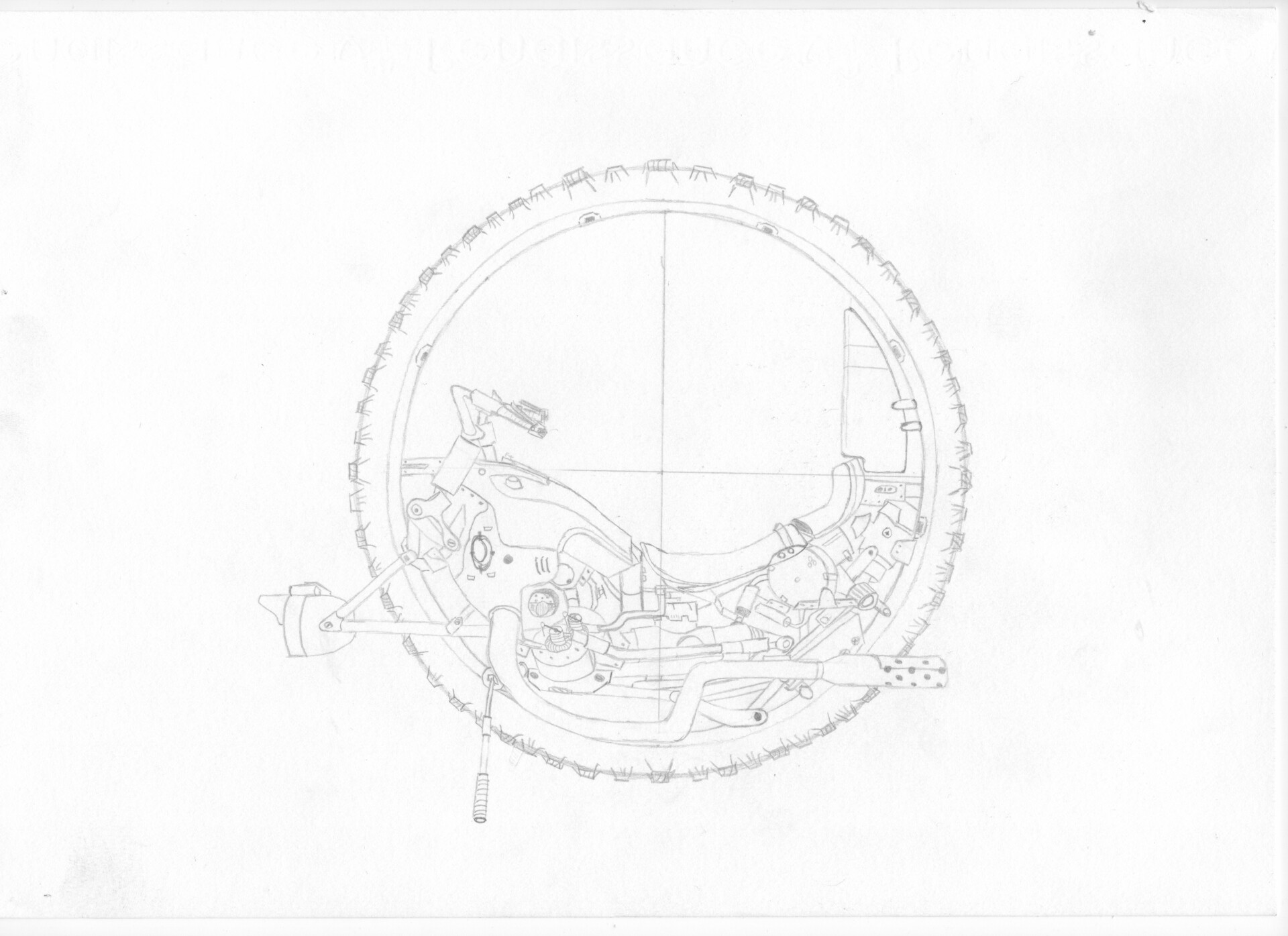 ArtStation - Wolfenstein MonoWheel Bike