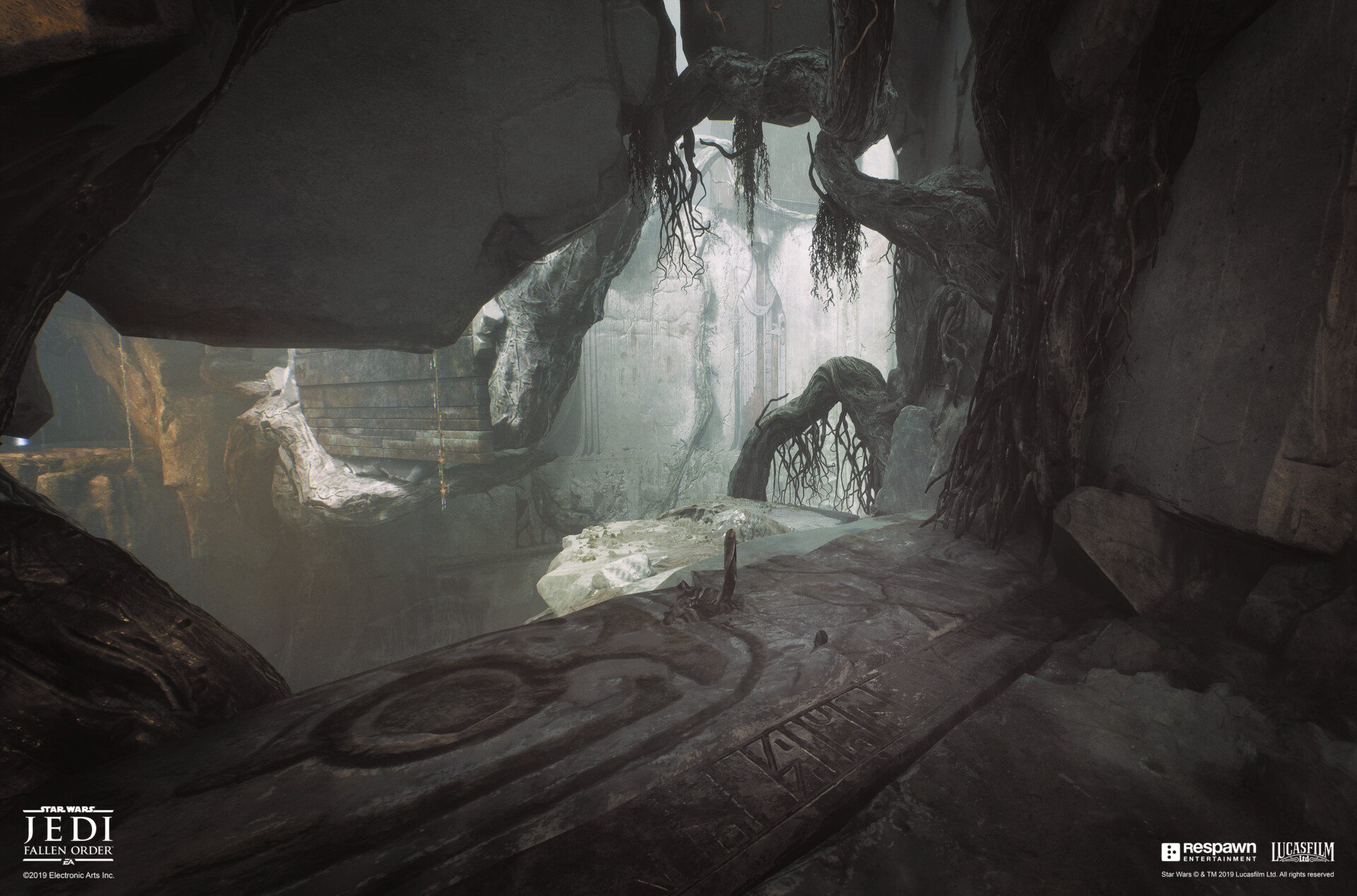 sarah wang - Star Wars JFO Zeffo Temple Interior