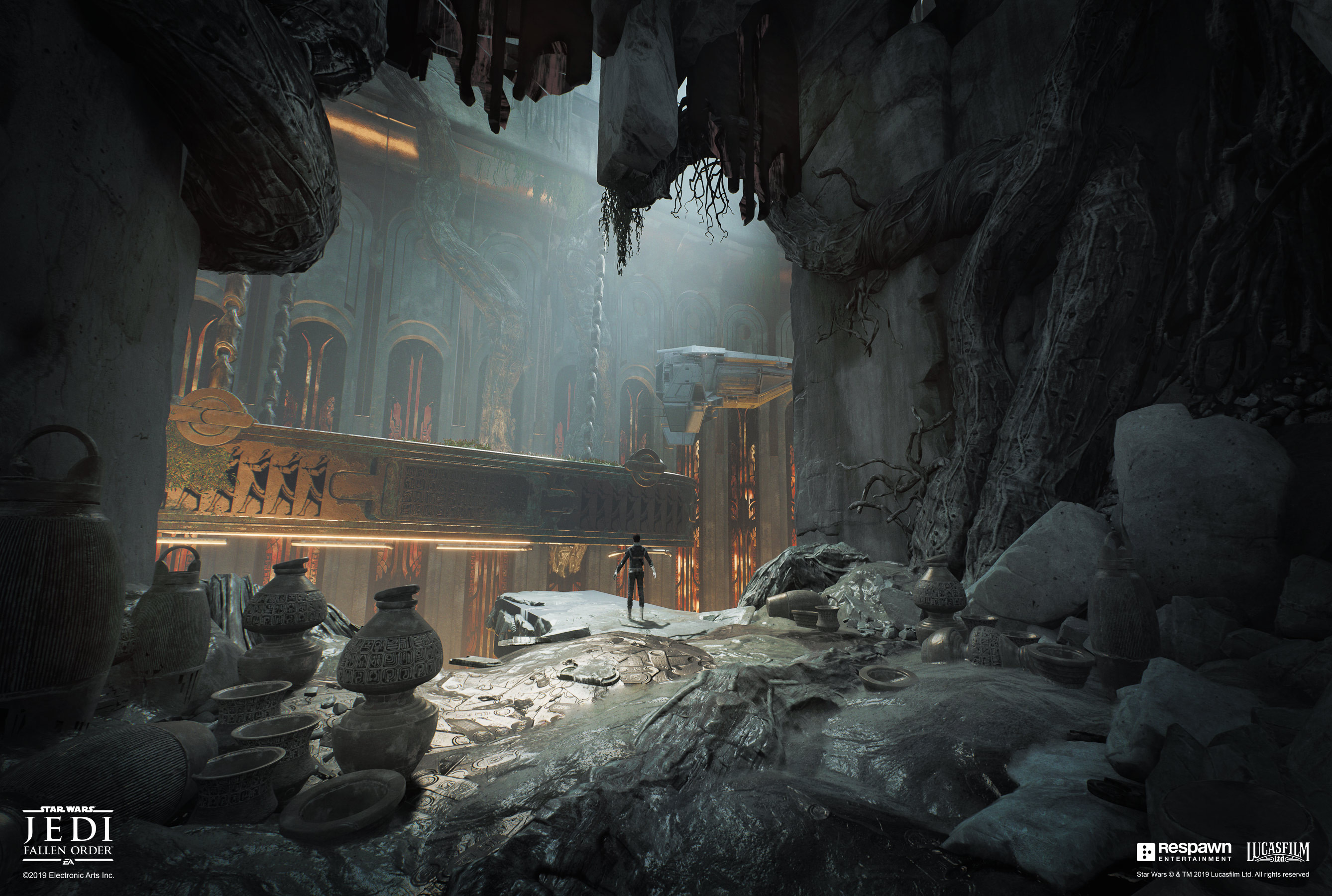 sarah wang - Star Wars JFO Zeffo Temple Interior