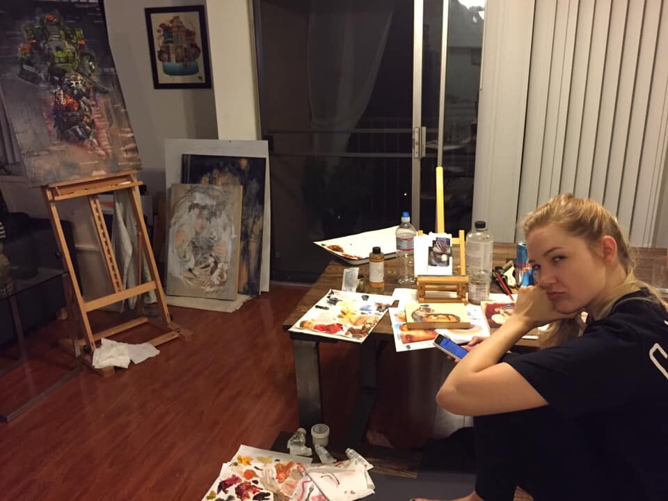 Amy Fry - Art Book cover for Titanfall 2