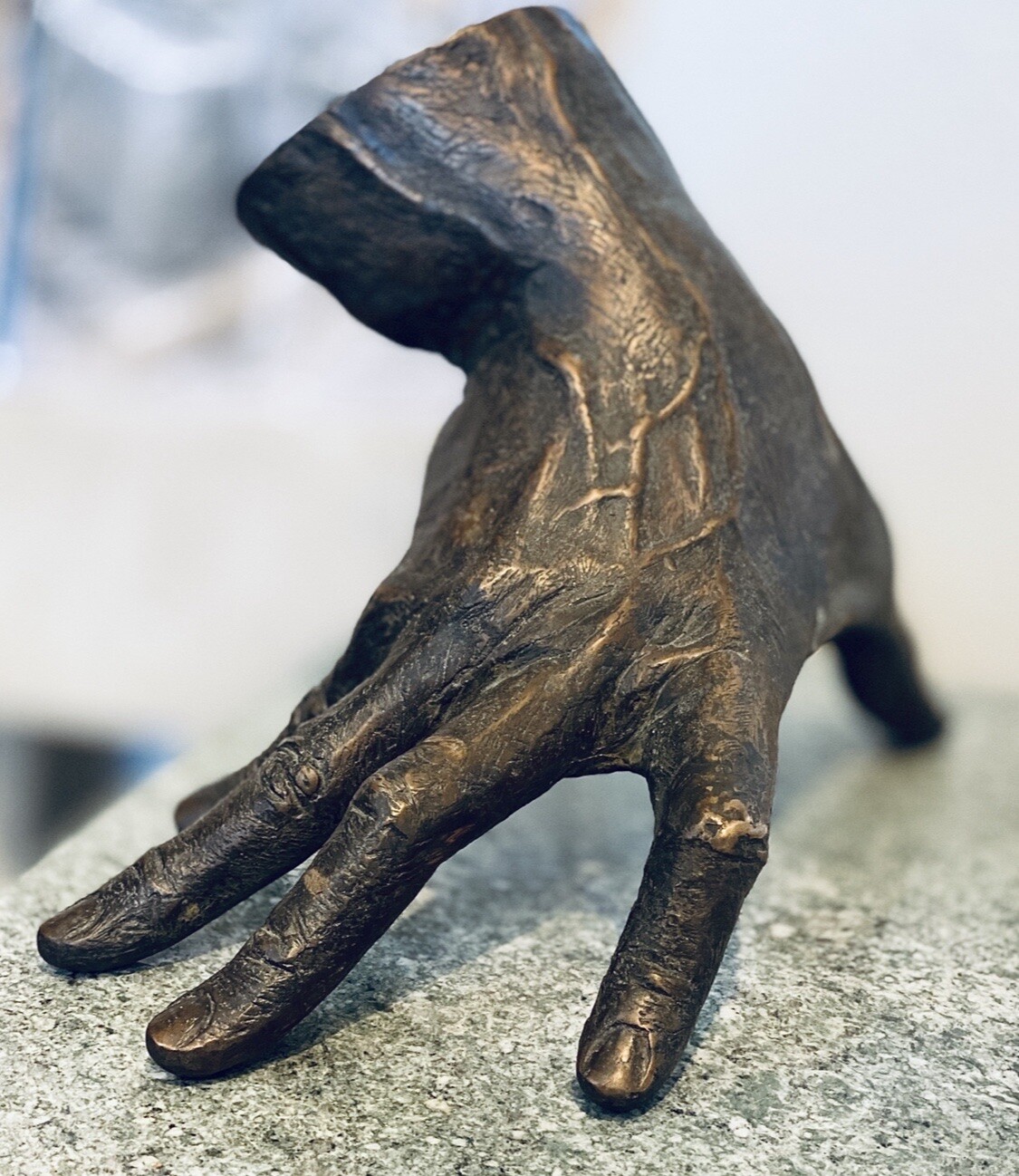 ArtStation - Bronze hand