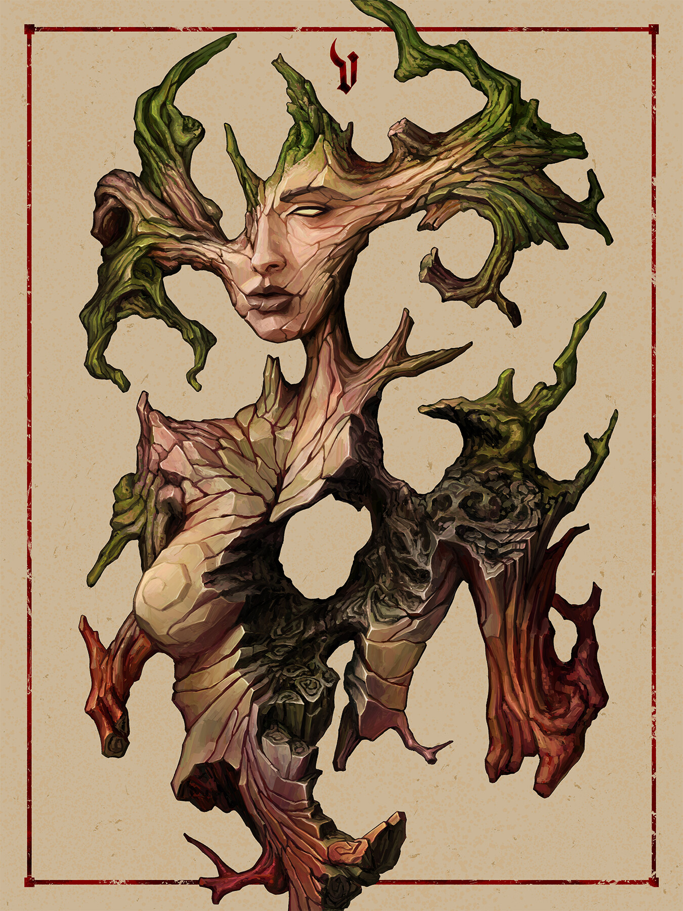 ArtStation - Tree Girl