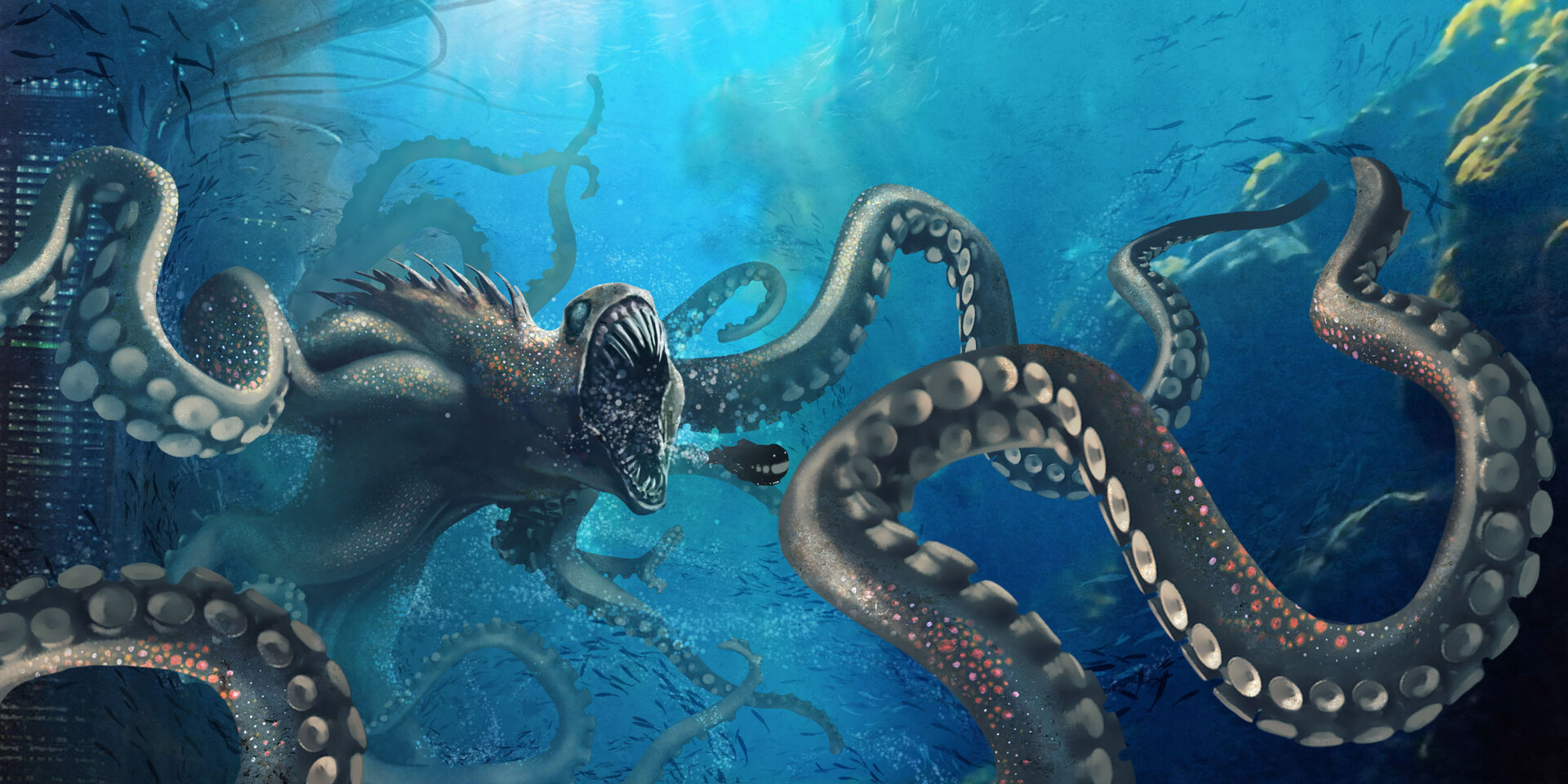 ArtStation - Under the deep sea 2