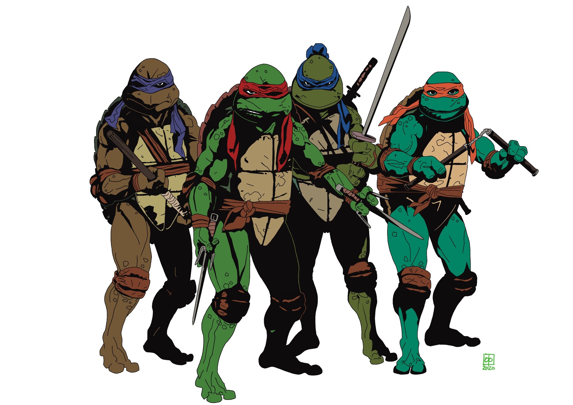 ArtStation - Teenage Mutant Ninja Turtles.
