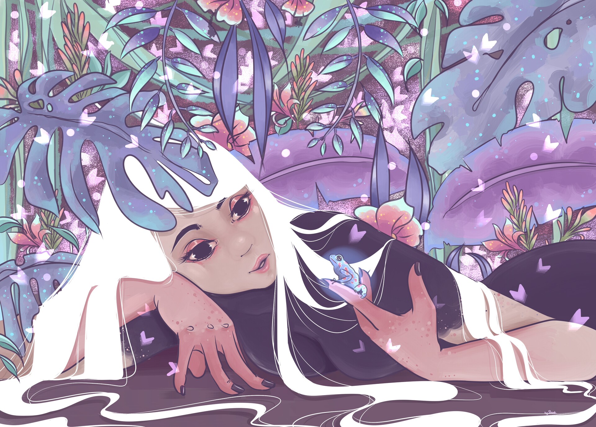 ArtStation - Love Witch - Jungle