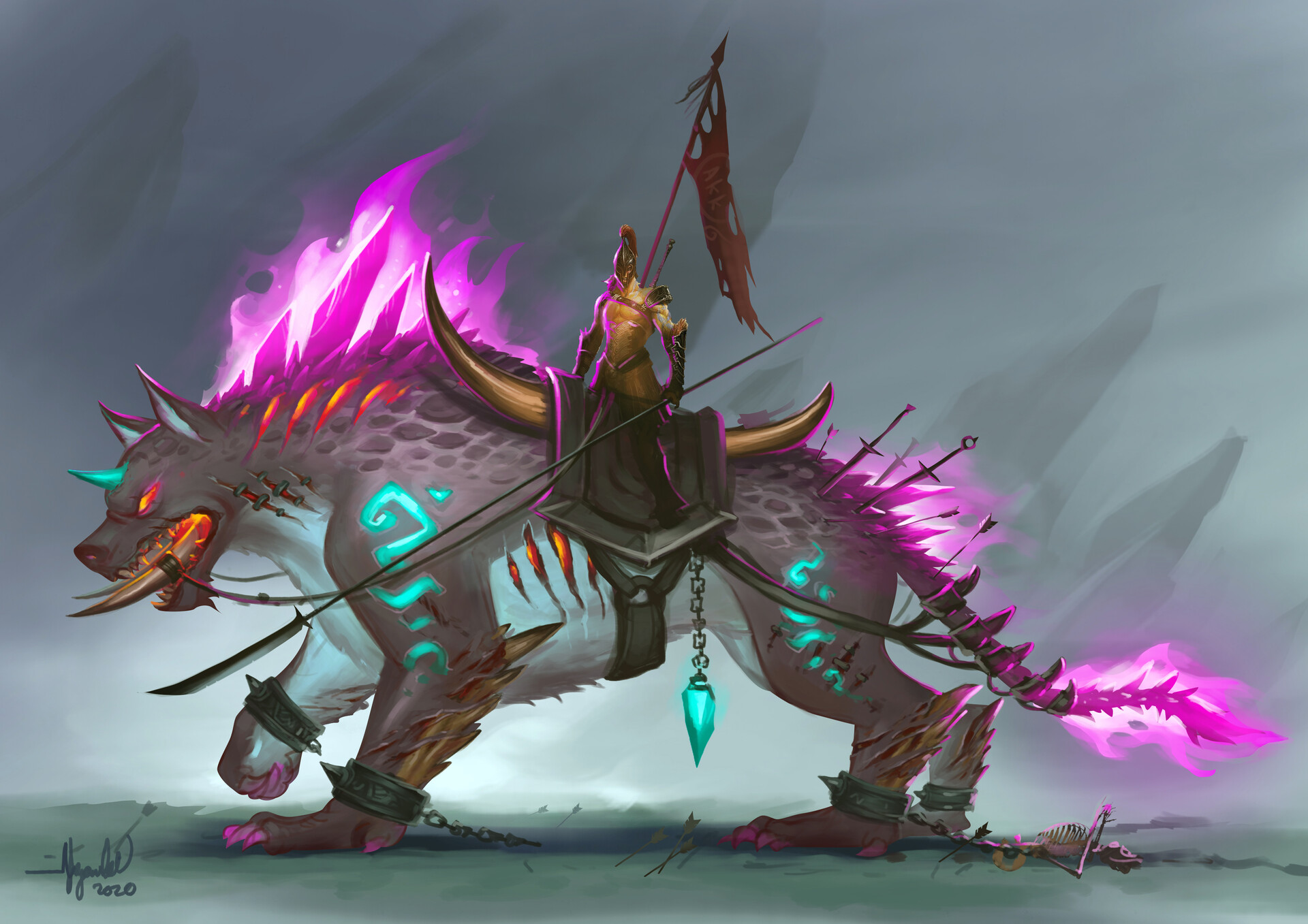 ArtStation - War Wolf