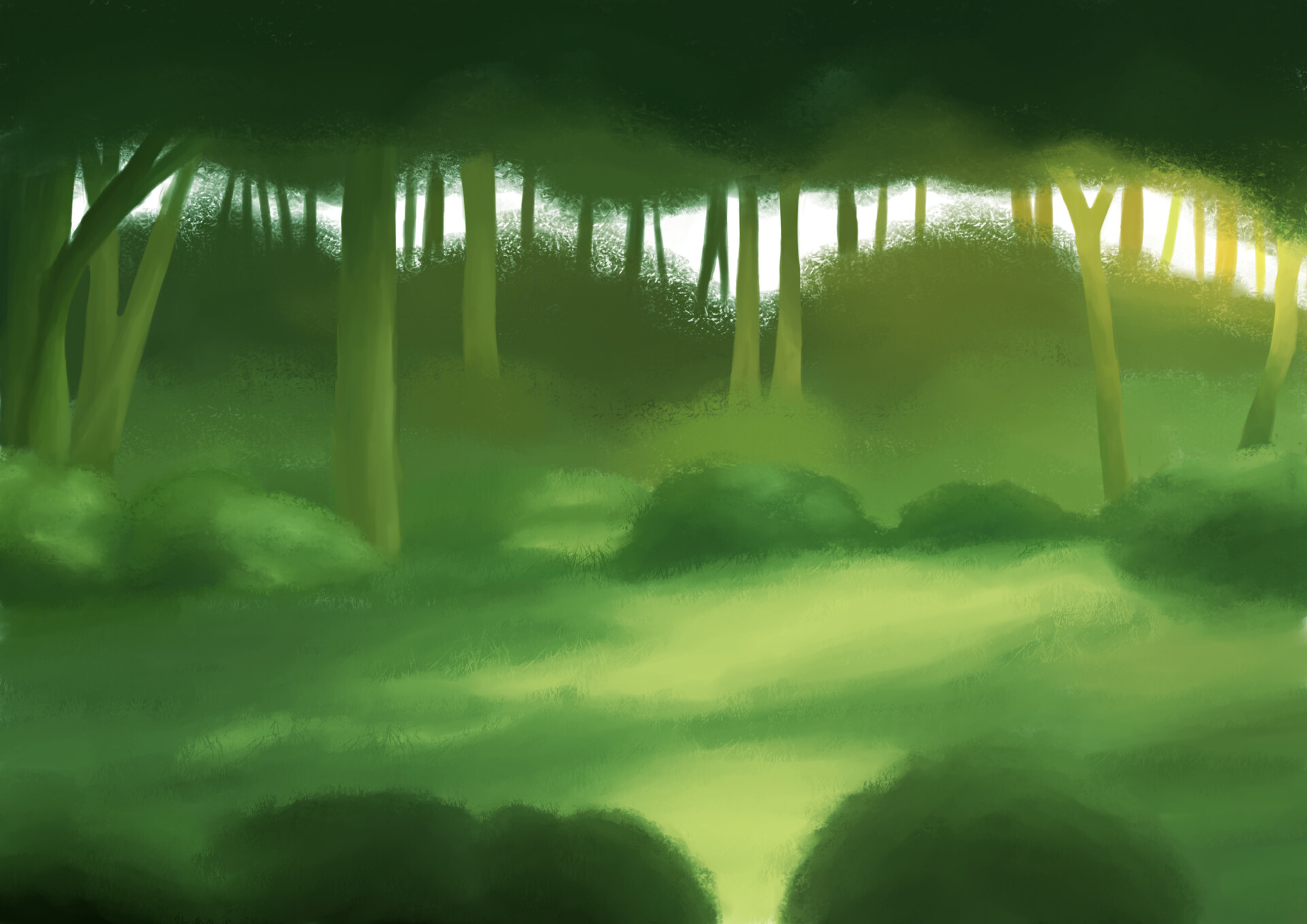 ArtStation - Forest Background